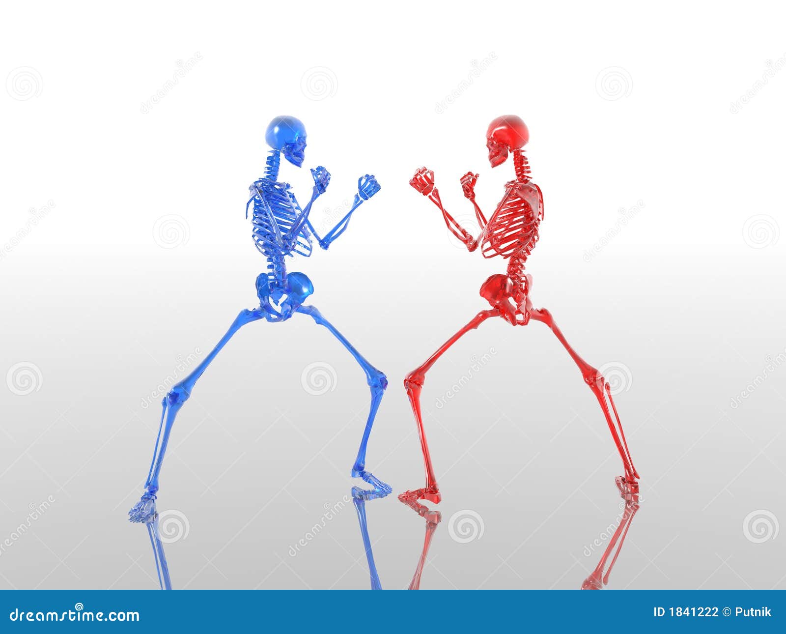 Skeletons box stock photo. Image of fighting, exercise - 1841222