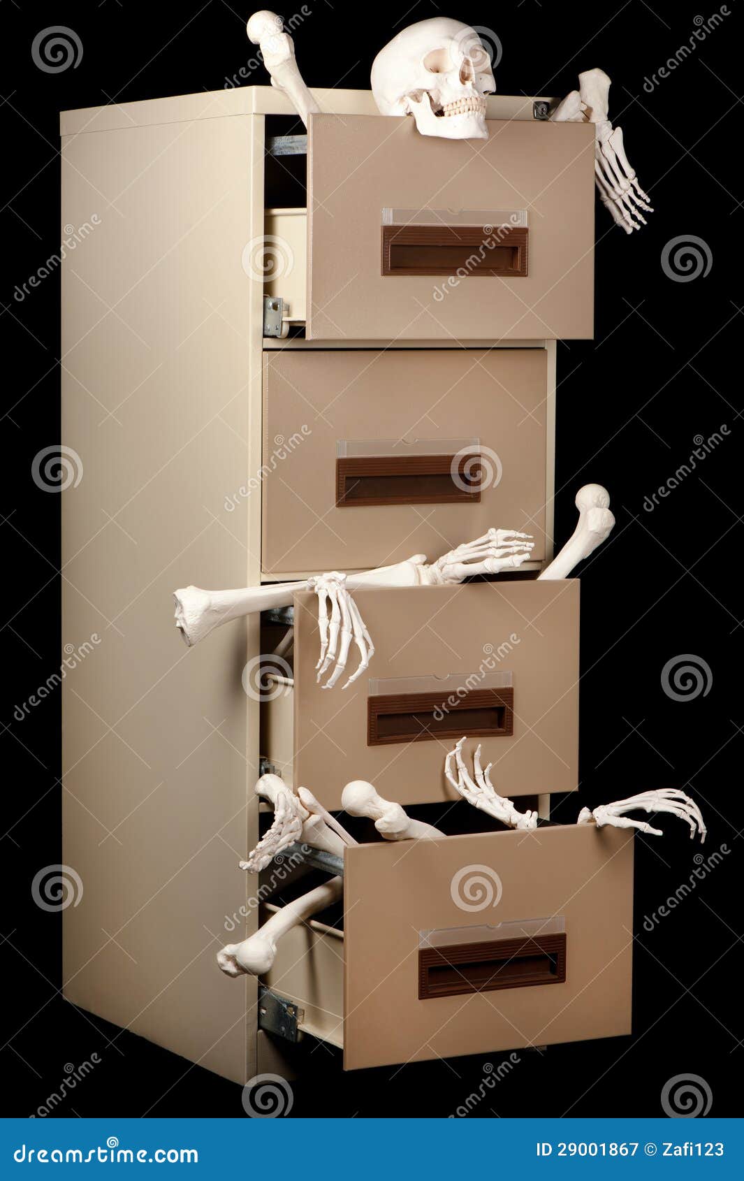 Skeletons in cabinet stock image. Image of funny, closet - 29001867