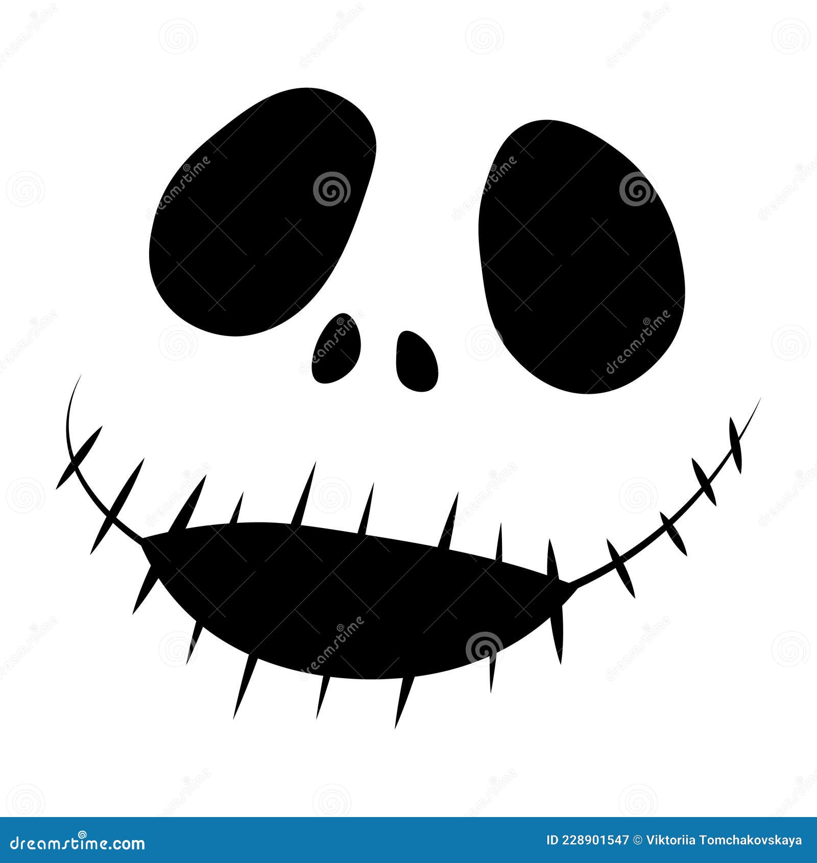 Jack Skellington Happy Face