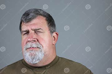 Skeptical Man stock photo. Image of person, portrait - 19433594