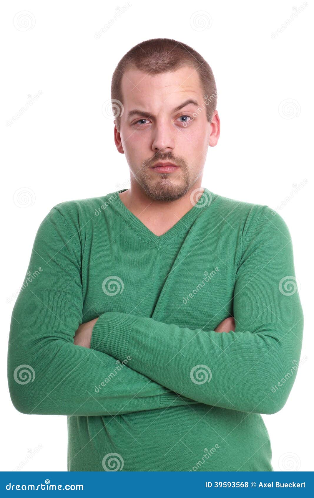 Skeptical young man stock photo. Image of lifestyle, annoyed - 39593568