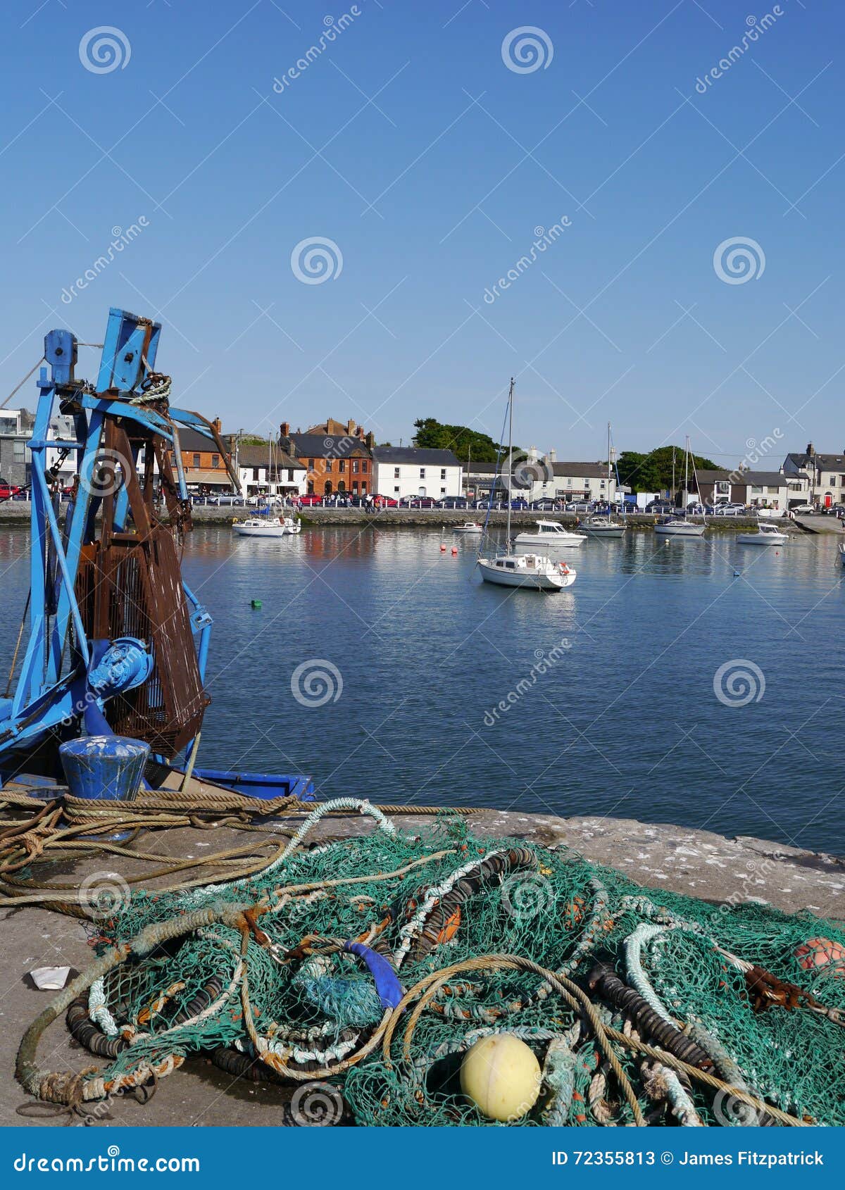 Skerries editorial stock photo. Image of trawlers, offload - 72355813
