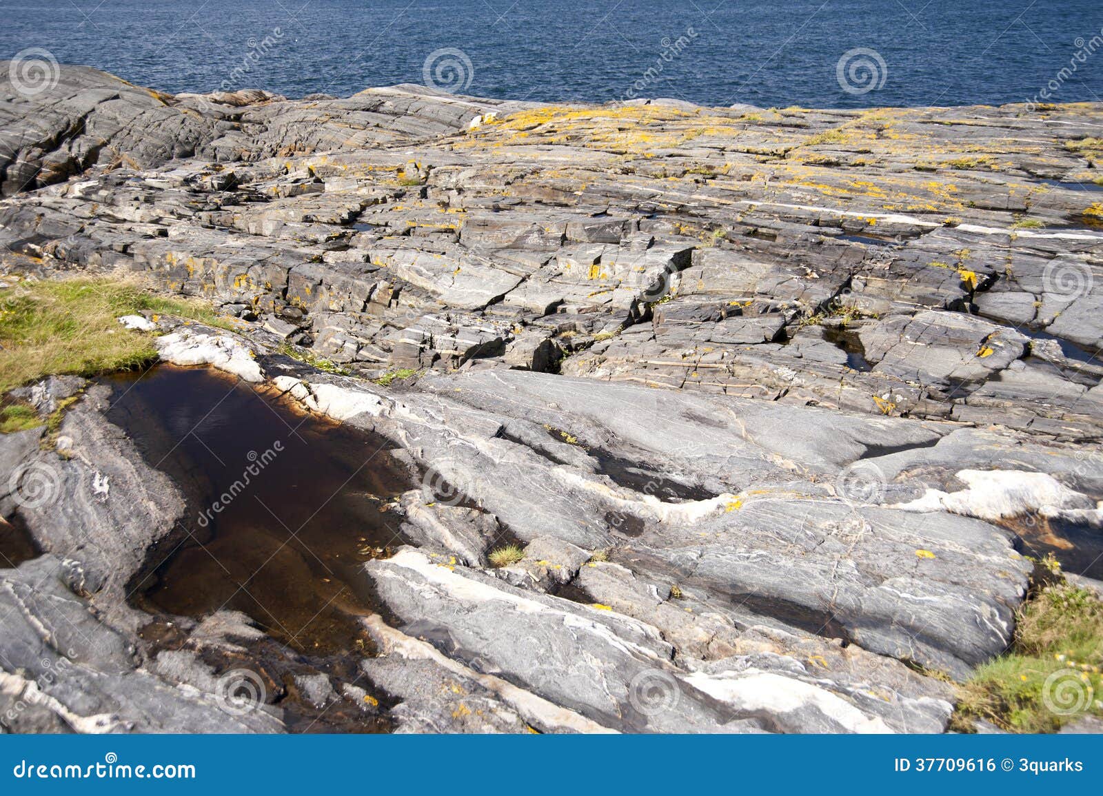 Skerry rocks stock photo. Image of rocks, rocky, island - 37709616
