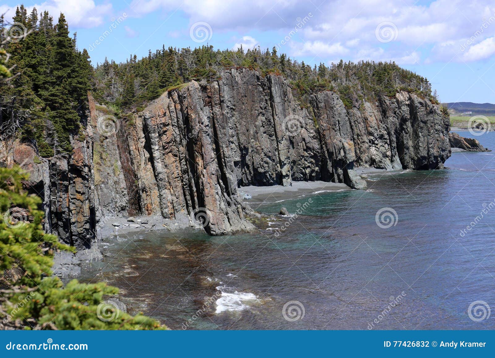 Skerwink Trail, Newfoundland Stock Photo - Image of formation, shore ...