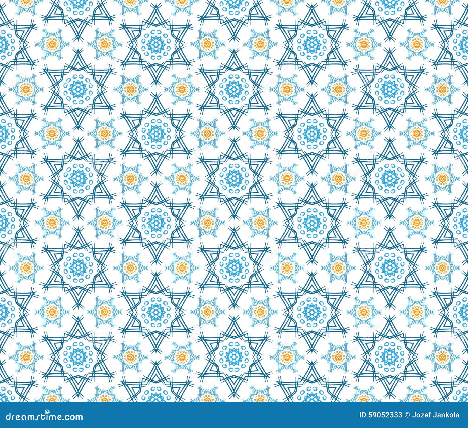 Sketch Abstract Snow Flake Pattern Stock Illustration - Illustration of ...