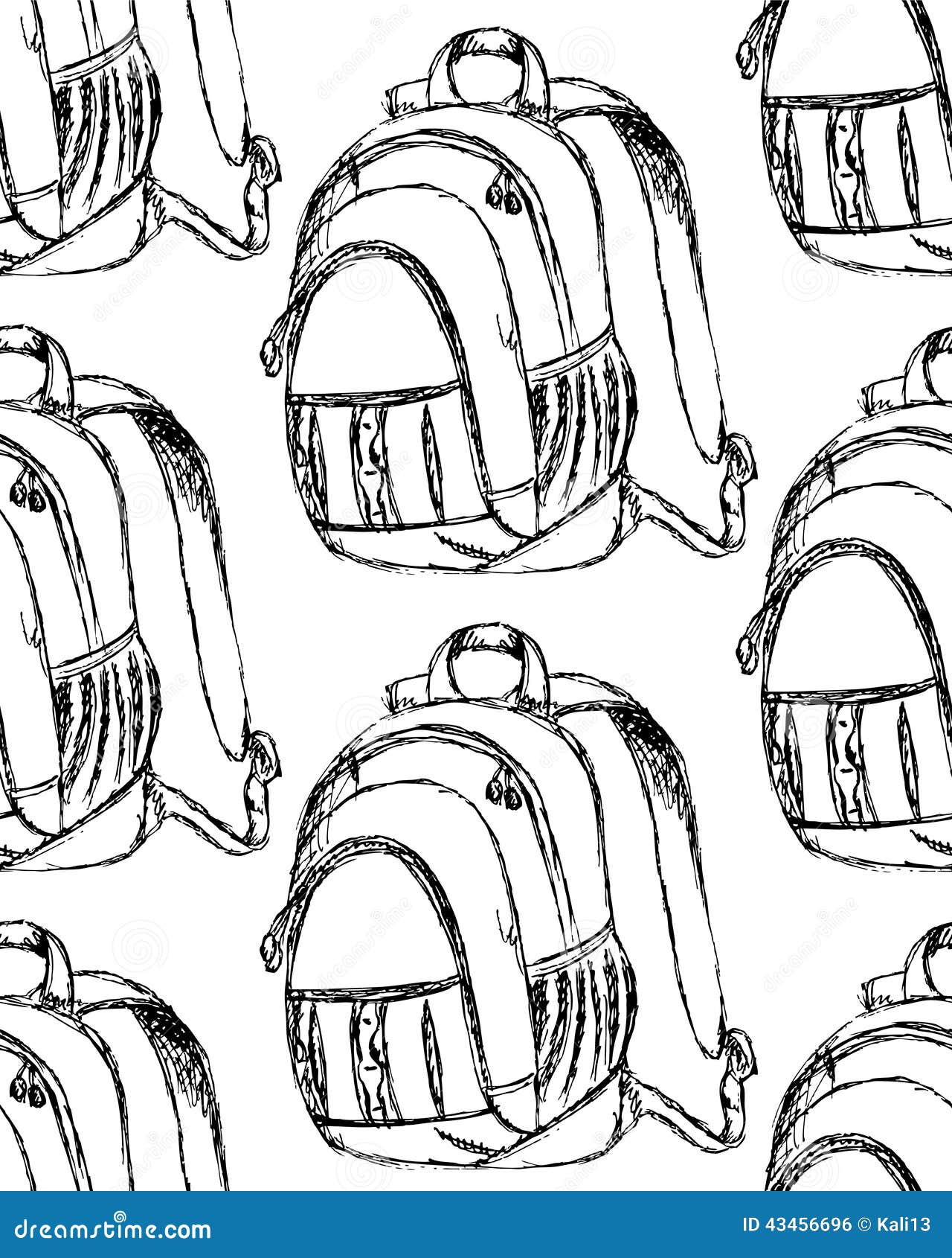 Sketch Backpack Stock Illustrations – 7,043 Sketch Backpack Stock ...