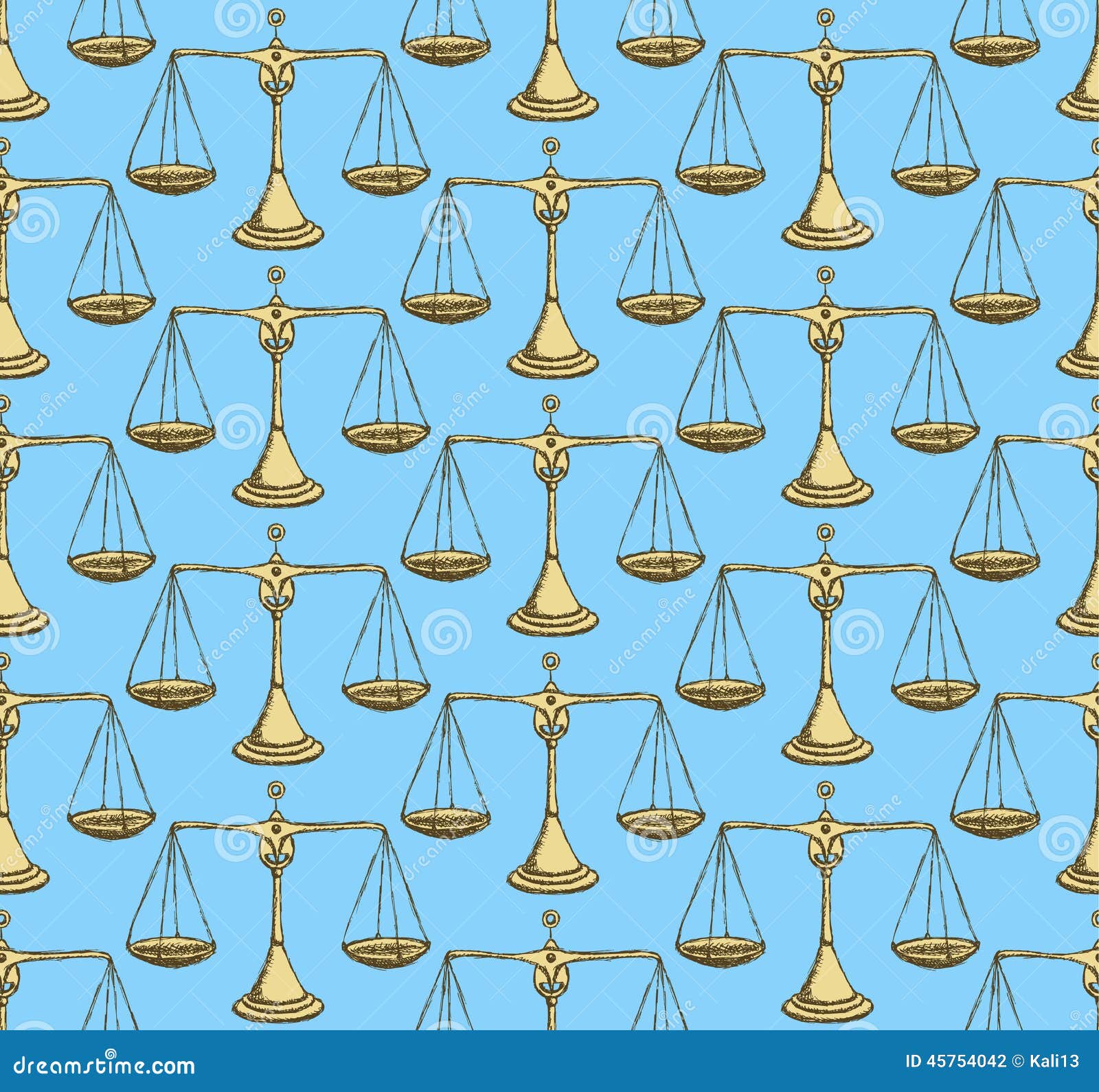 Sketch Cute Waage in Vintage Style Stock Vector - Illustration of paint ...