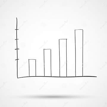 Sketch Diagram Chart Statistical Text Stock Illustration - Illustration ...
