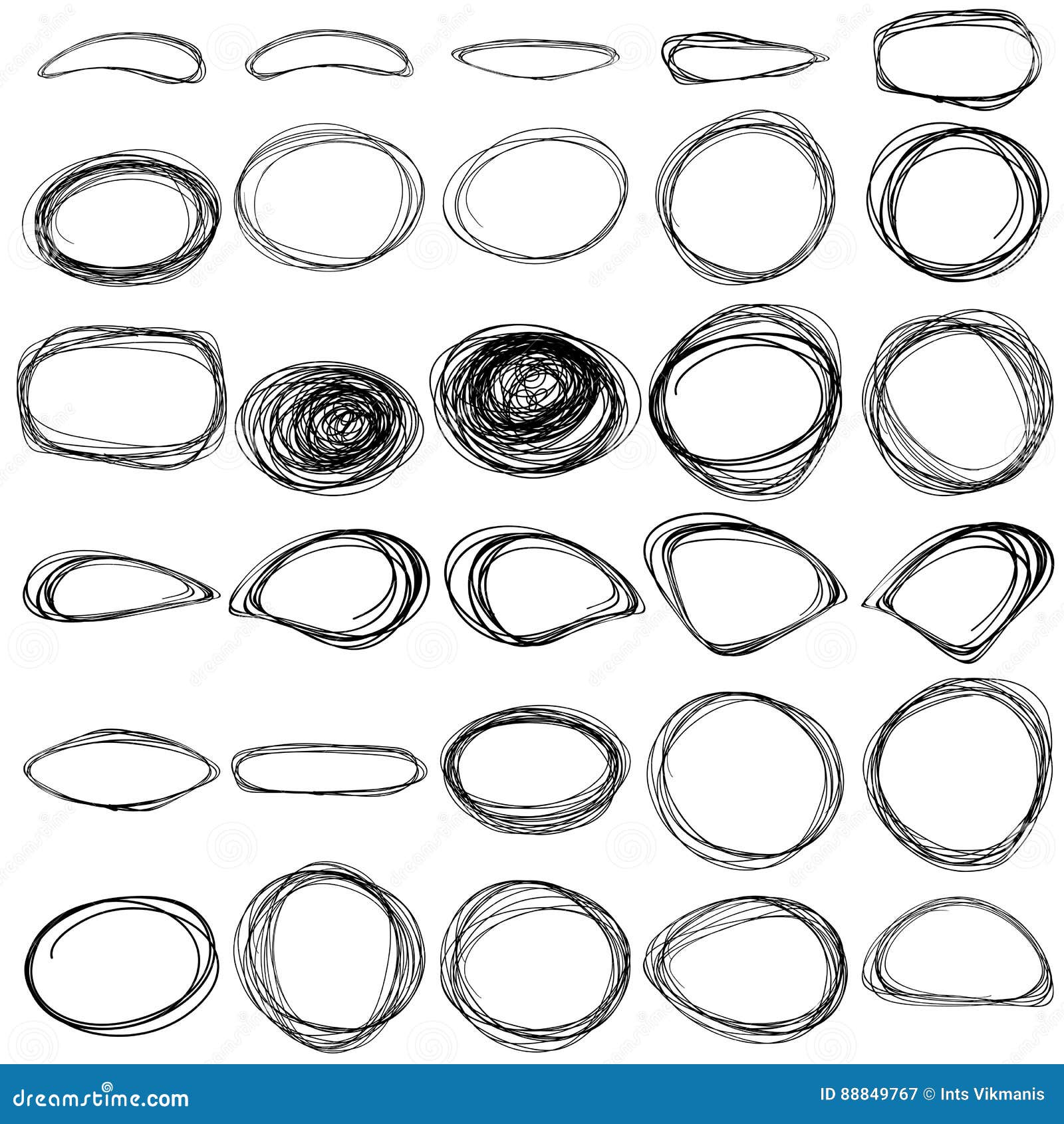 Sketch Doodle Frames stock vector. Illustration of abstract - 88849767