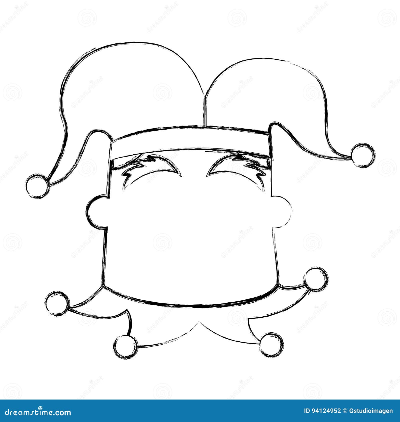 Jester Face Drawing At Getdrawings Free Download
