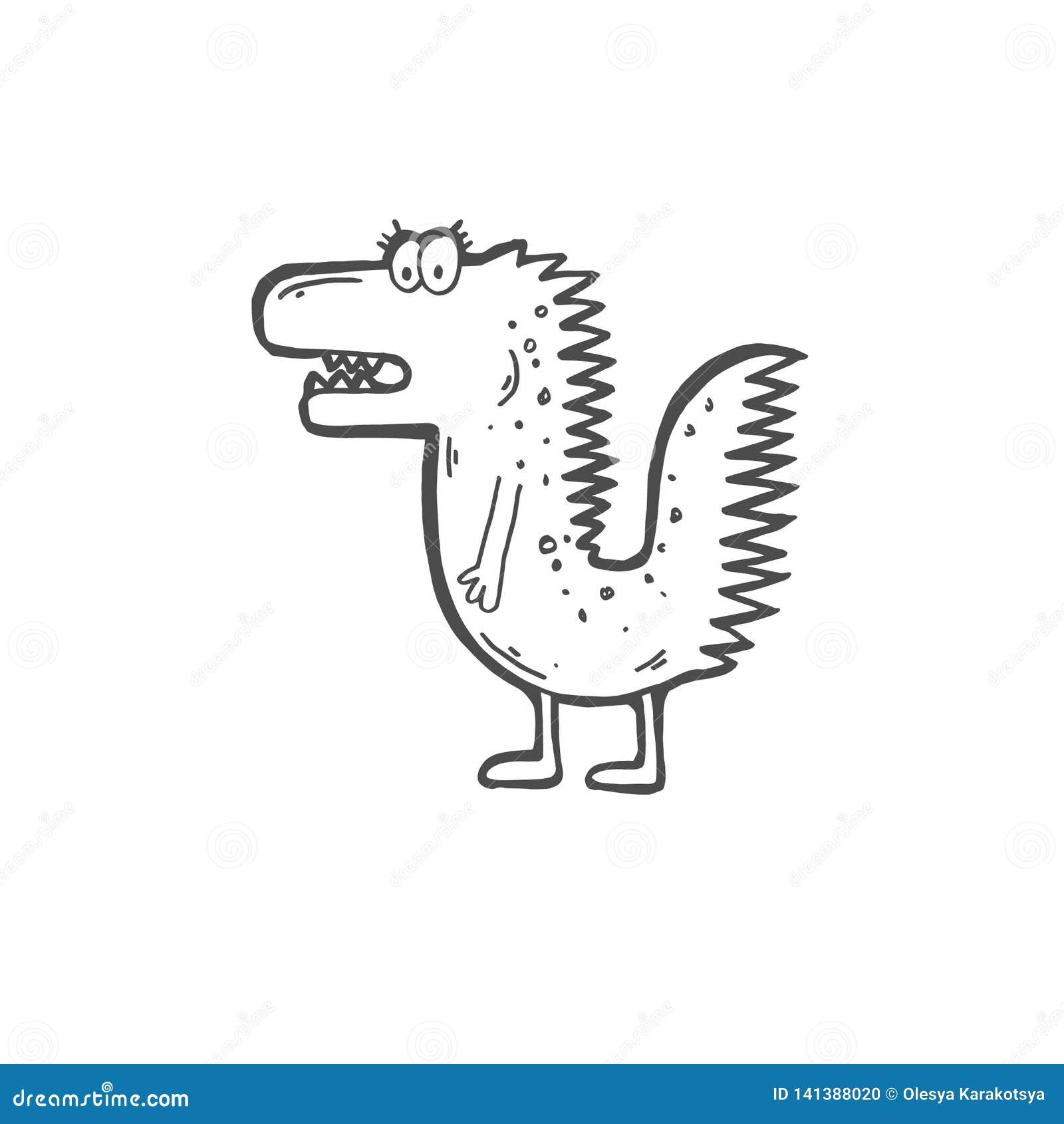 Doodle Humour Drawing With Earth Face And Solar Battary. Nature ...