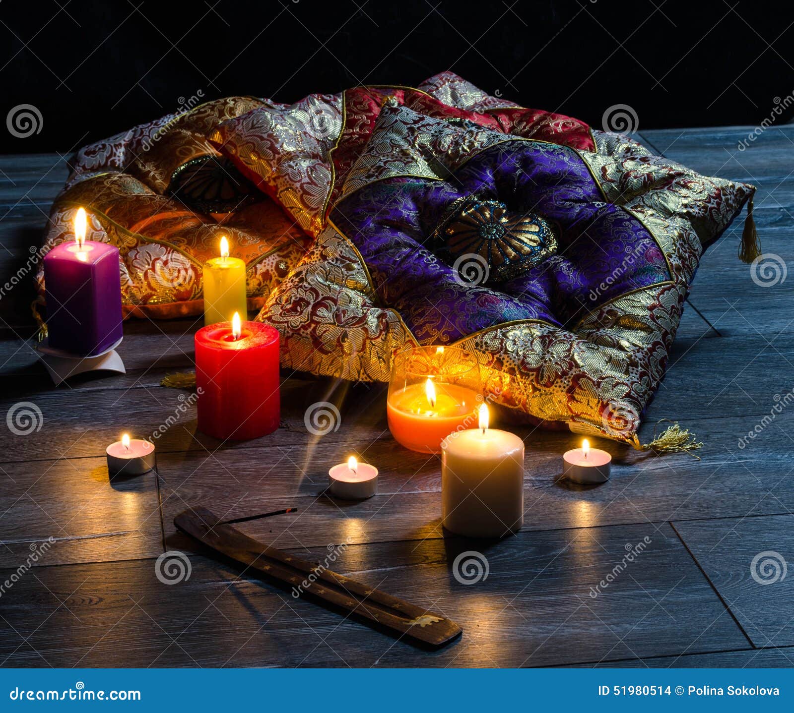 Sketch on the Eastern Theme Stock Photo - Image of comfort, eastern ...