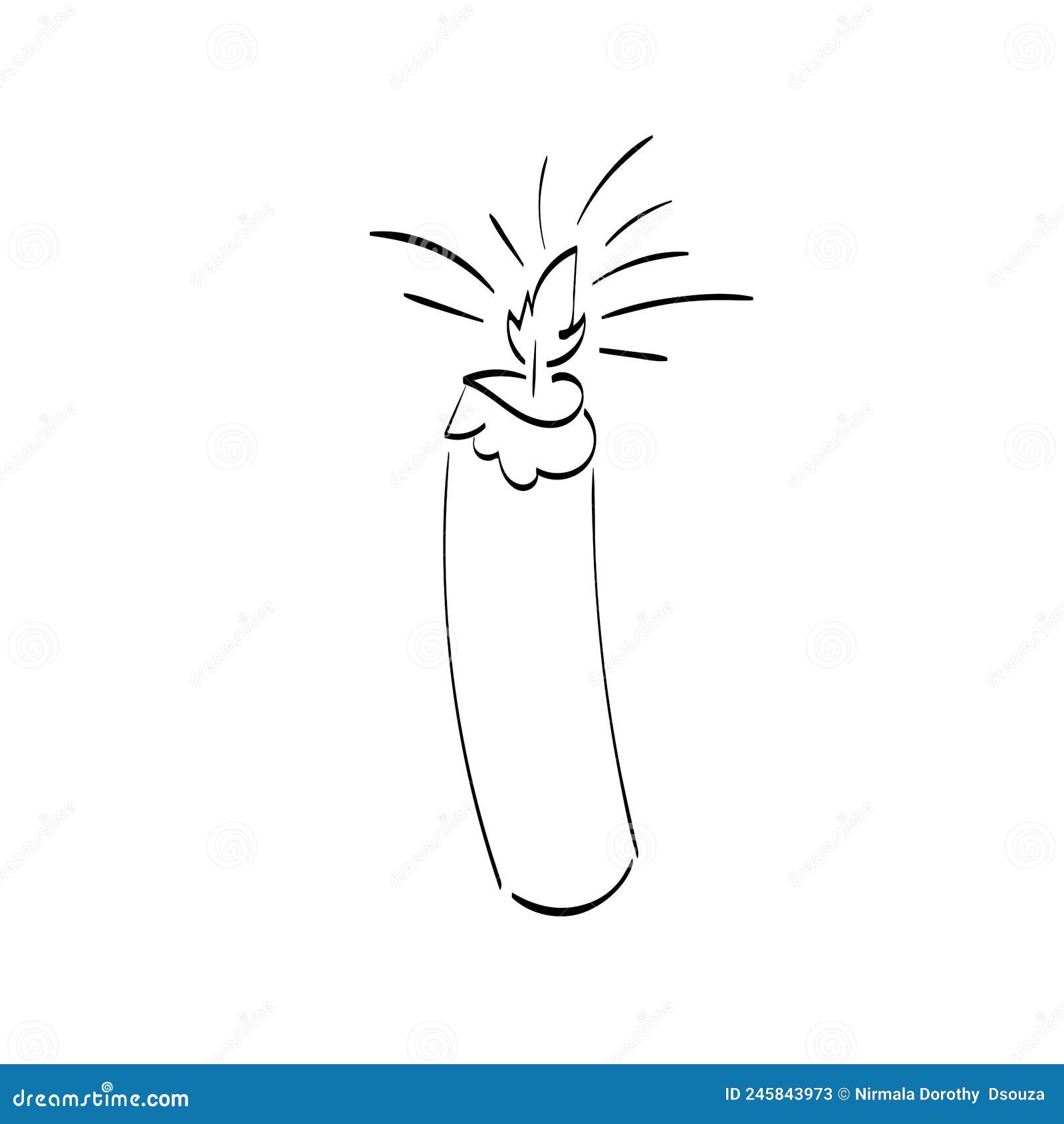 Sketch of First Holy Communion Element Stock Illustration ...