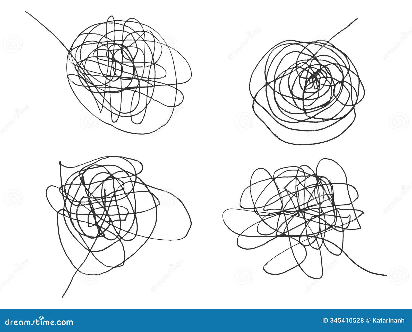 Sketch Hatching Pen. Pen Scribble Effects. Doodle Freehand Sketchy ...