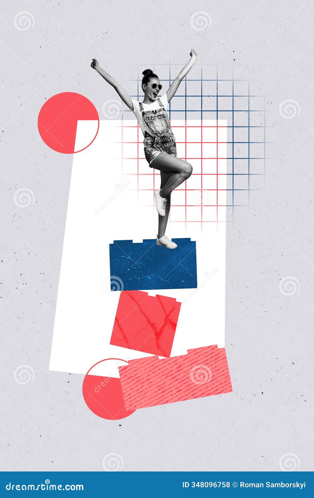 Sketch Image Artwork Composite 3D Photo Collage of Miniature Young Lady ... Sketch Image Artwork Composite 3D Photo Collage of Miniature Young Lady ...