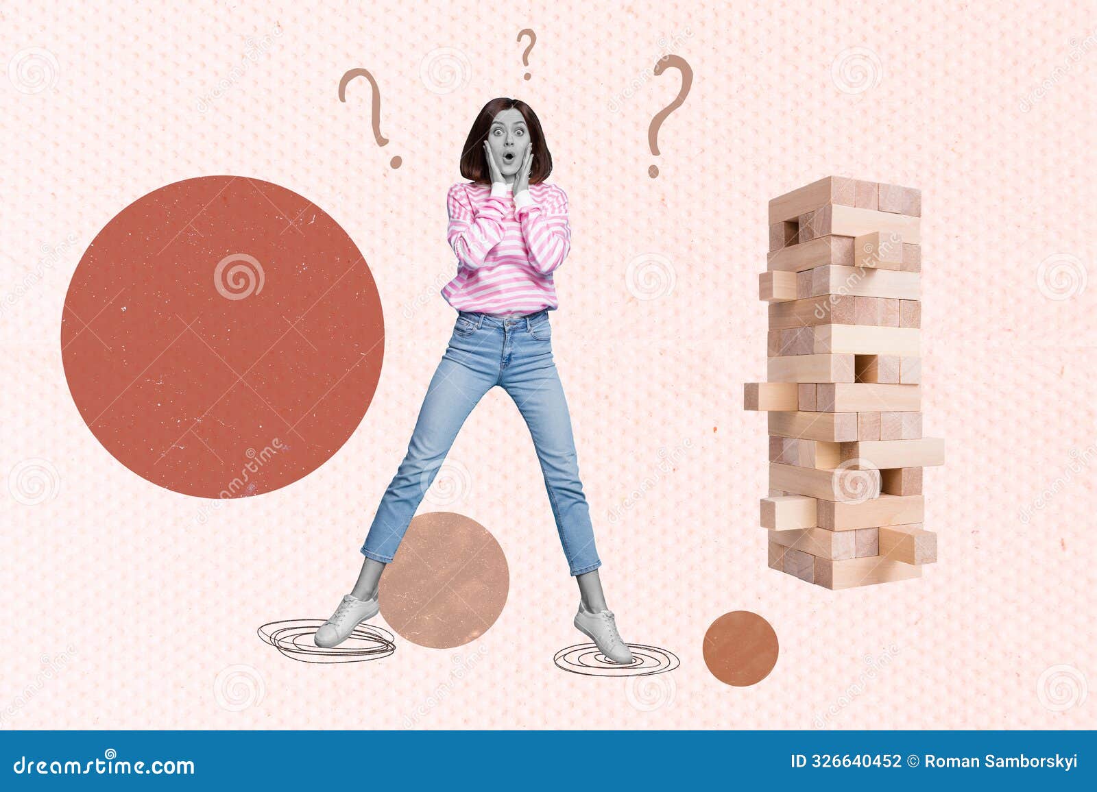 Sketch Image Composite Trend 3D Photo Collage of Pile Stack Wooden ... Sketch Image Composite Trend 3D Photo Collage of Pile Stack Wooden ...