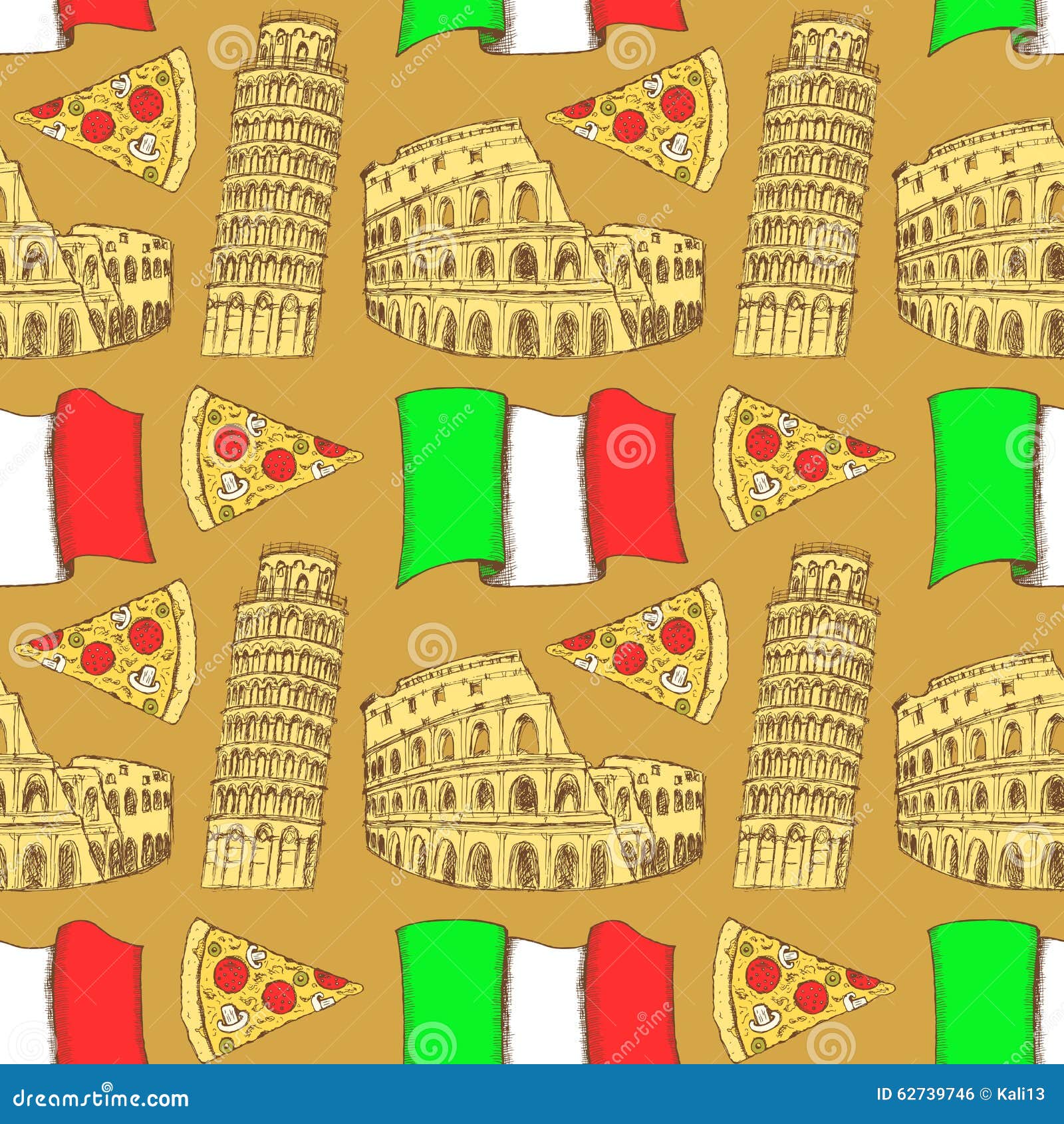 Sketch Italian pattern stock illustration. Illustration of abstract ...