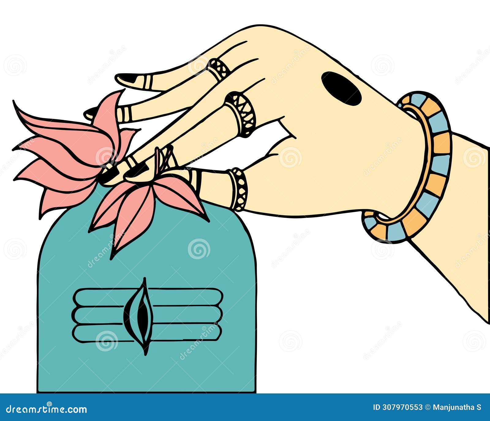 Sketch of Lord Shiva Design Elements Outline Editable Illustration ...