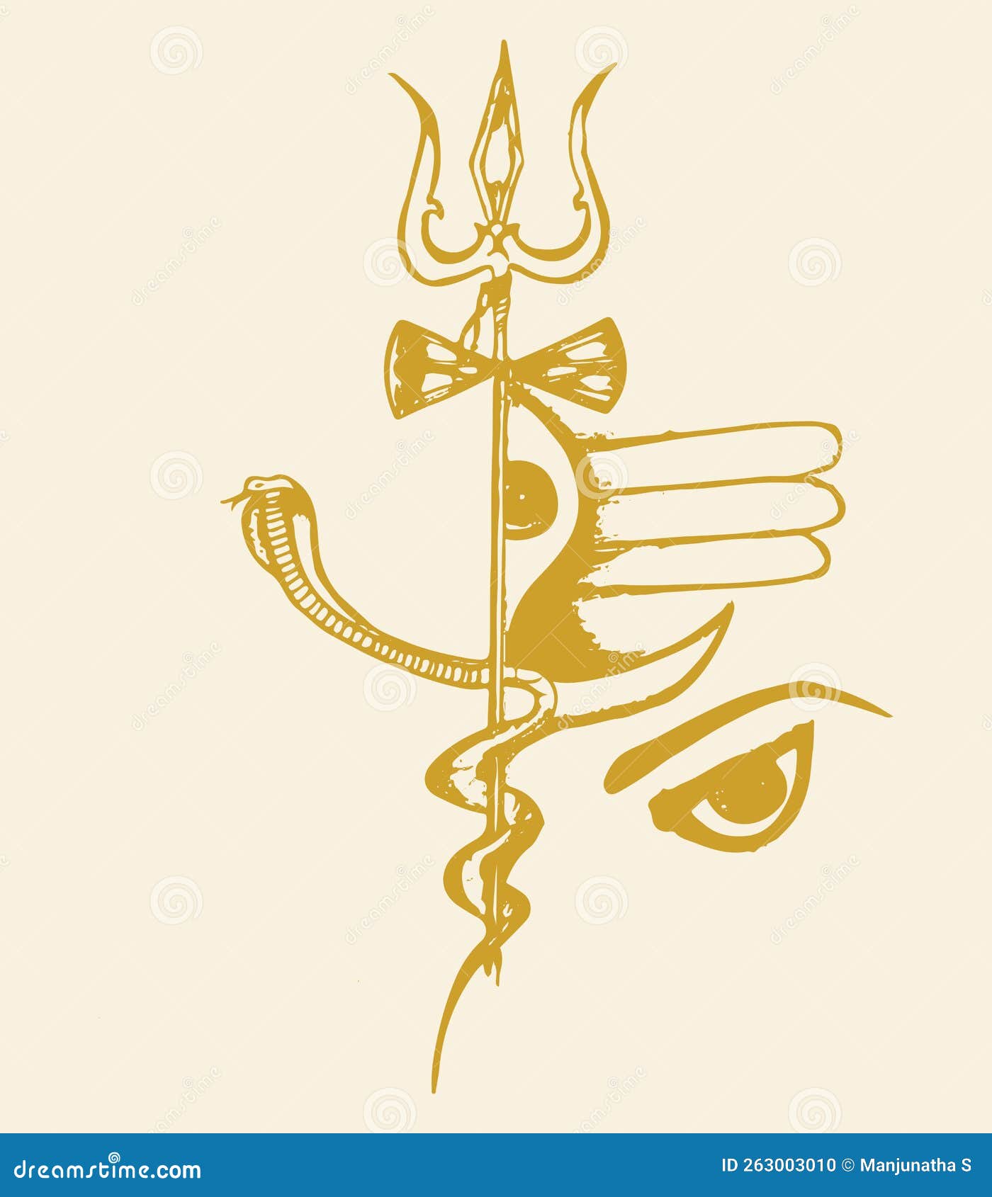 Sketch of Lord Shiva Outline Design Element Editable Illustration Stock ...