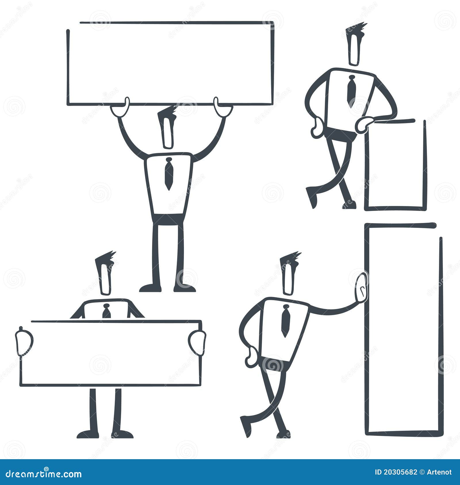 Sketch man stock vector. Illustration of character, caricature - 20305682