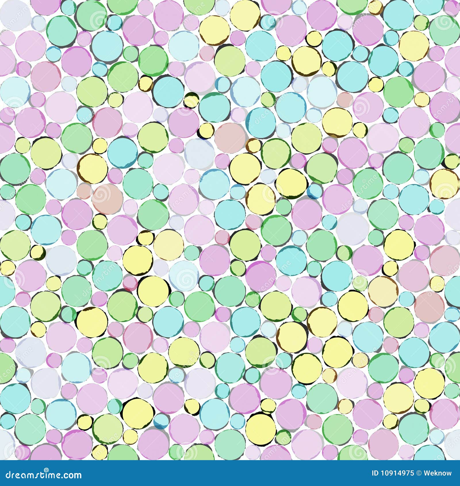 Sketch Pastel Bubble Pattern Stock Illustration - Illustration of foam ...