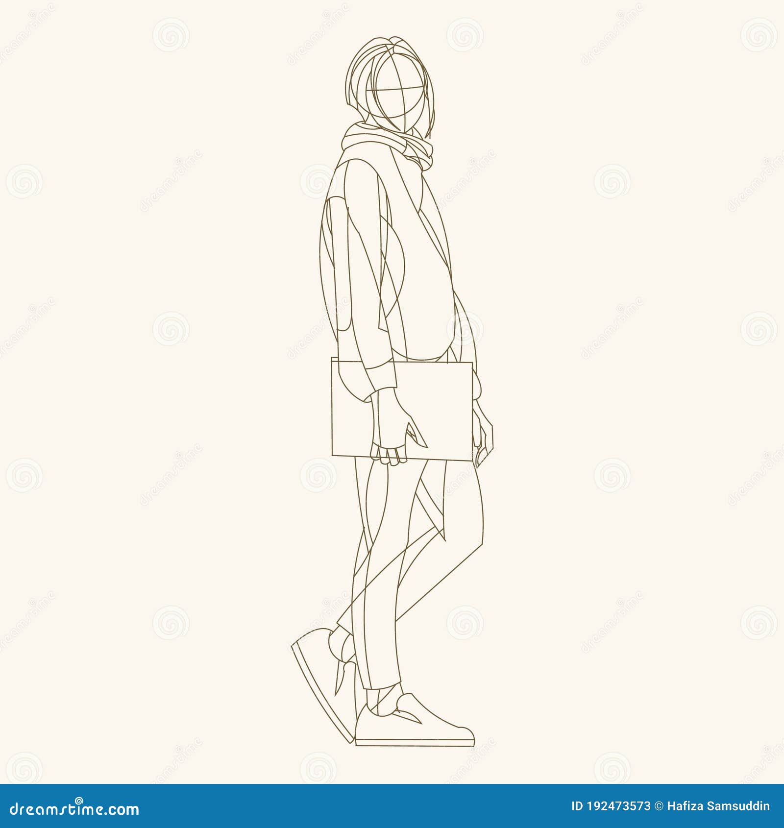 Sketch Person, Vector Hand-drawn Man With Question Mark. Decision Idea ...