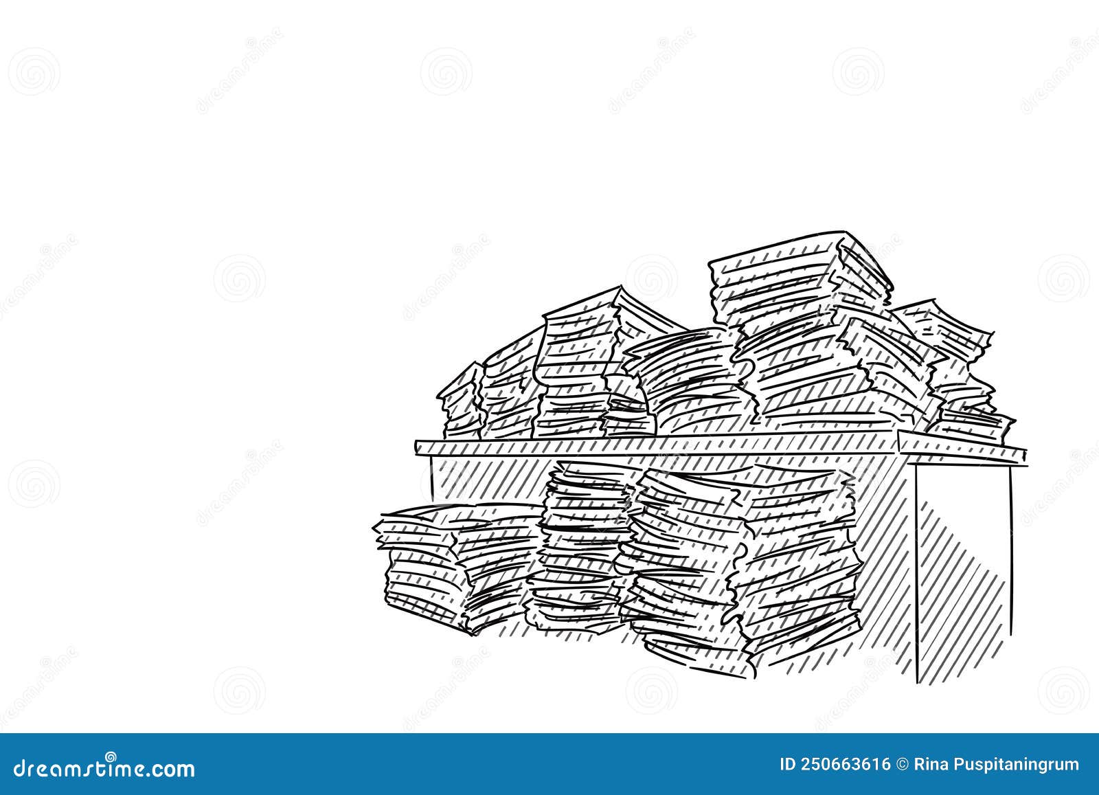 Heavy Workload Conceptual Cartoon Vector Illustration | CartoonDealer ...