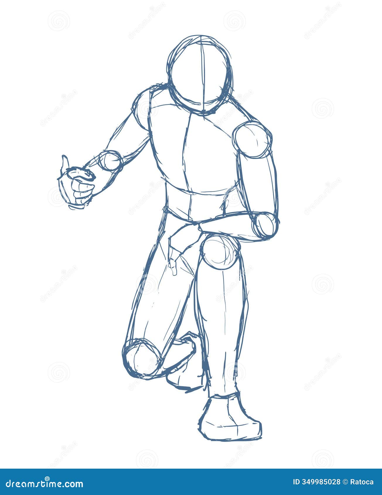 Sketch reference body draw stock illustration. Illustration of ...