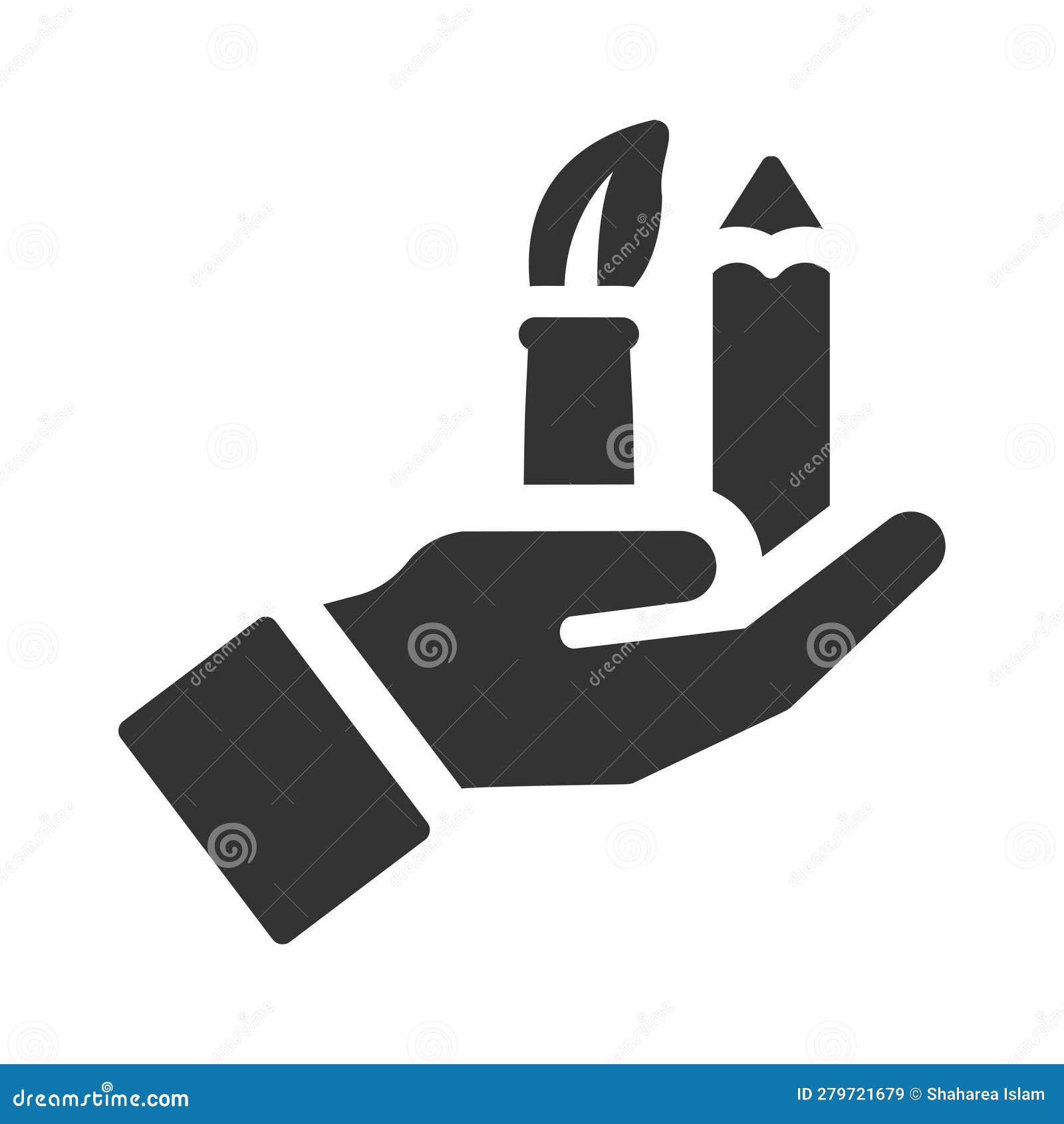 Sketch tool icon stock vector. Illustration of design - 279721679