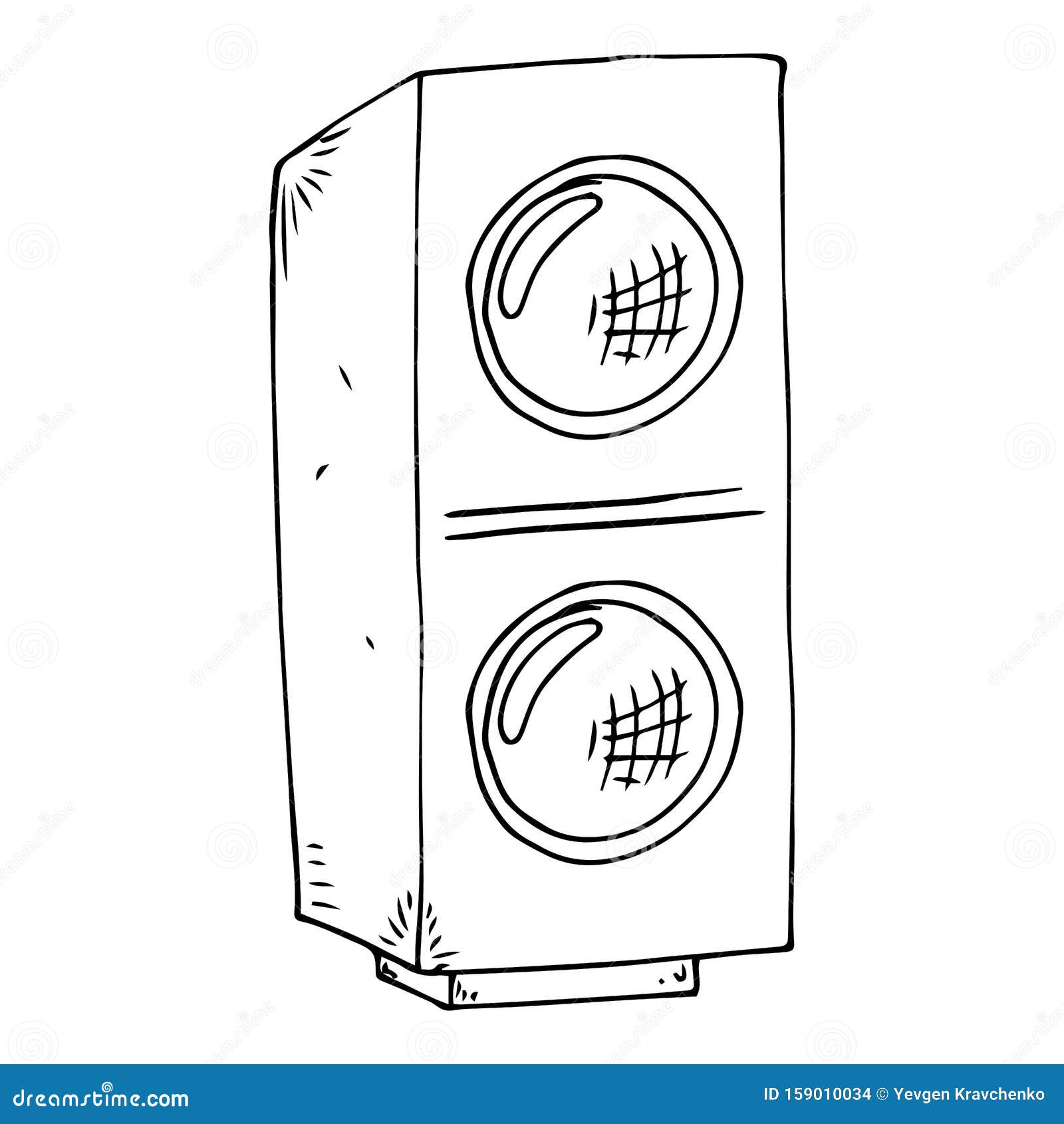 Sketch of a Traffic Light for Two Colors. Hand Drawn Vector ... Sketch of a Traffic Light for Two Colors. Hand Drawn Vector ...