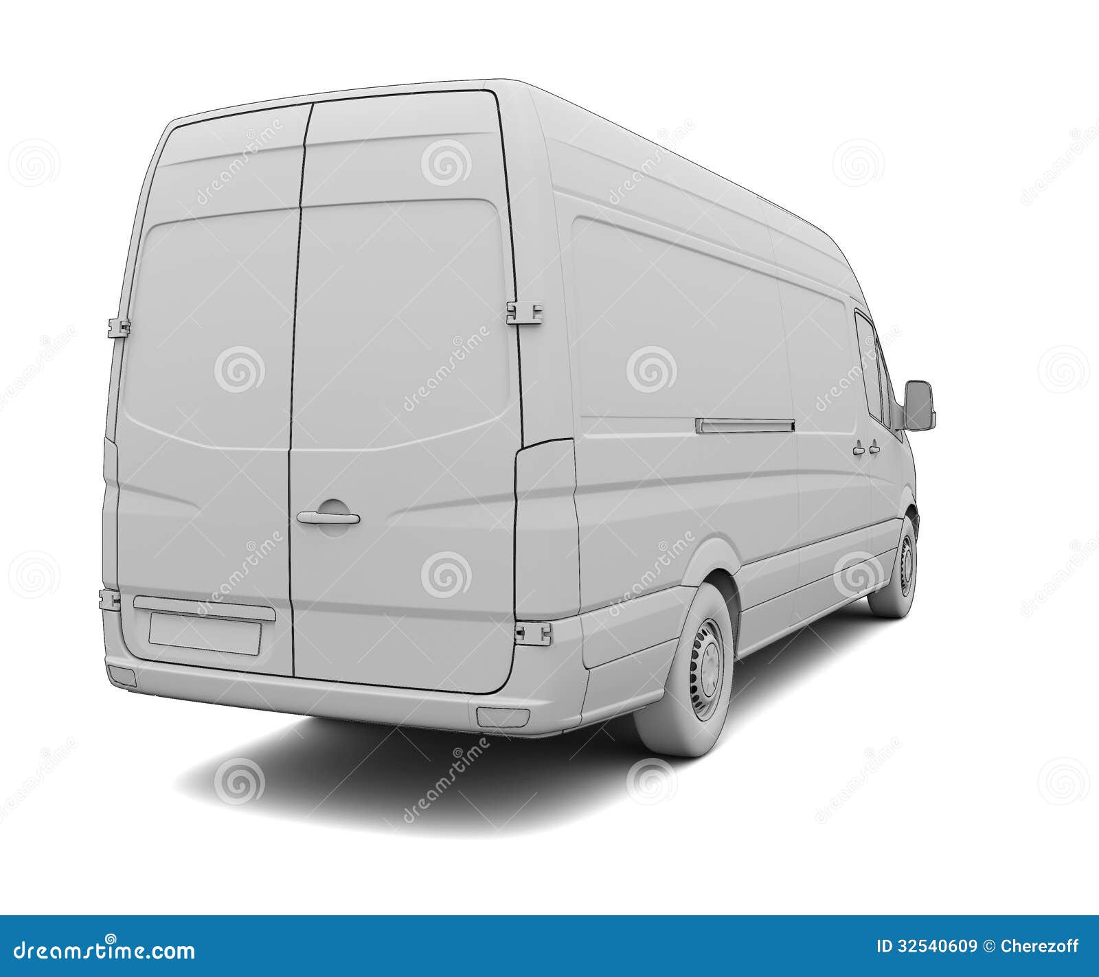 Old Transporter Sketch, Vector Drawing Stock Image | CartoonDealer.com ...