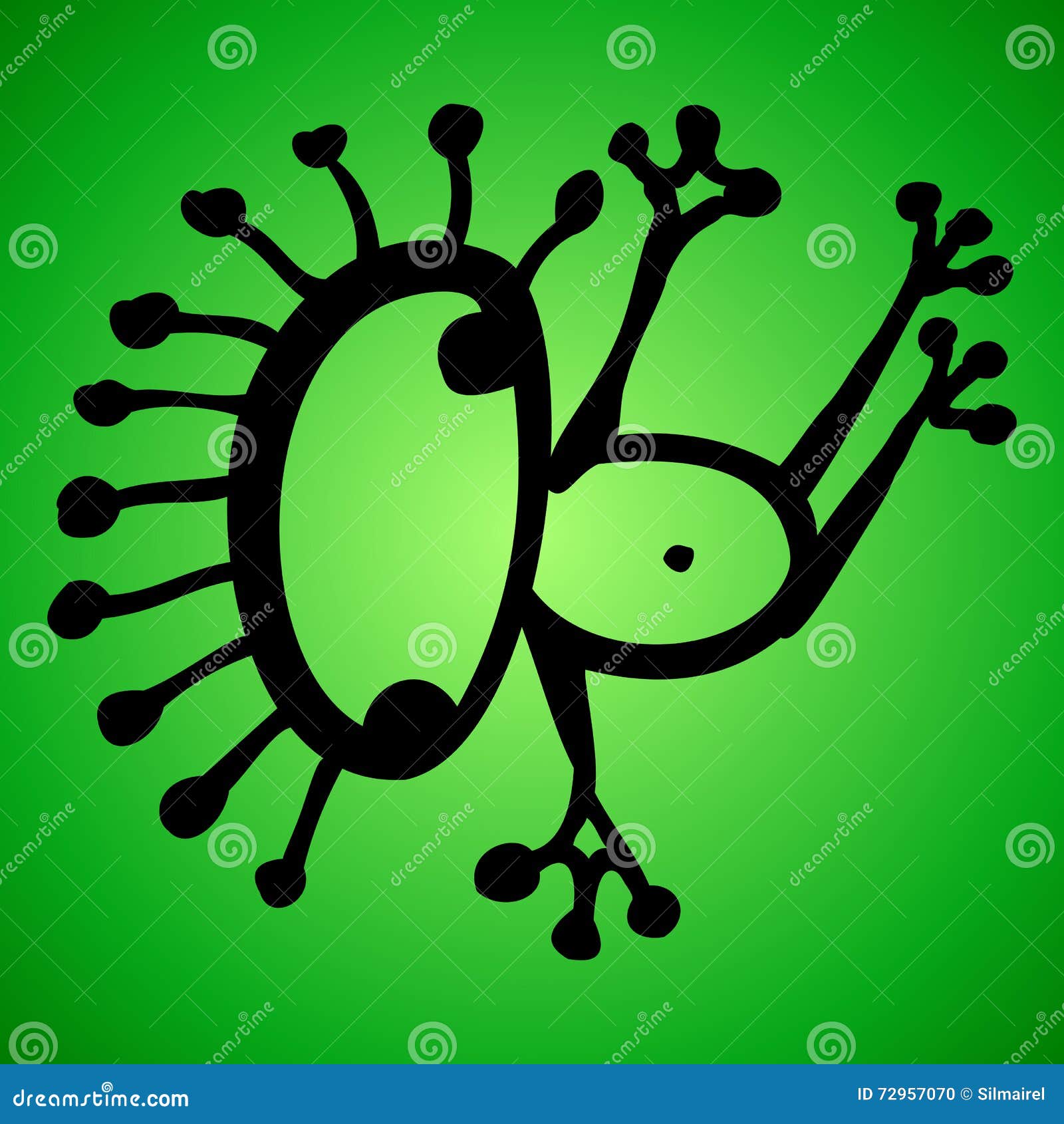 Alien Hand Reaching Out. UFO Futuristic Concept. Isolate. 3d Rendering ...