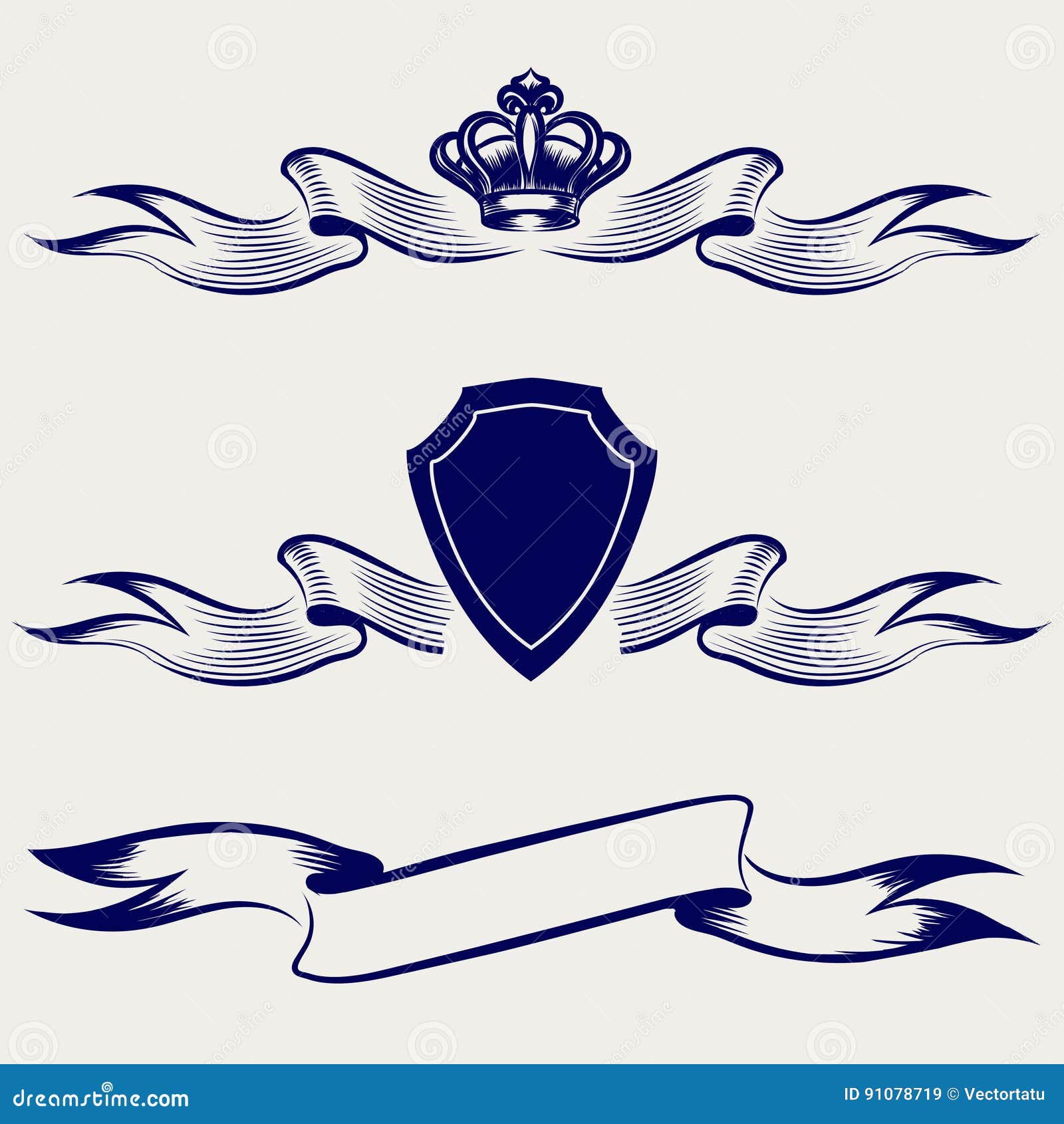 Ribbon Sketched Stock Illustrations – 964 Ribbon Sketched Stock ...