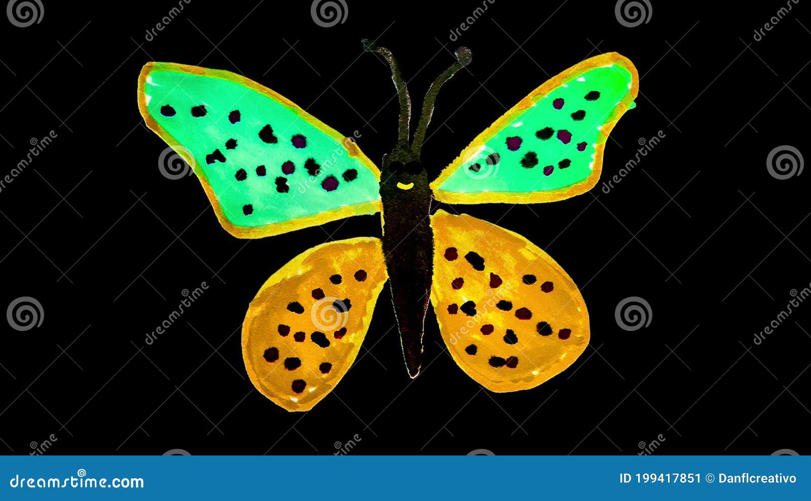 Simple Butterflies Animation