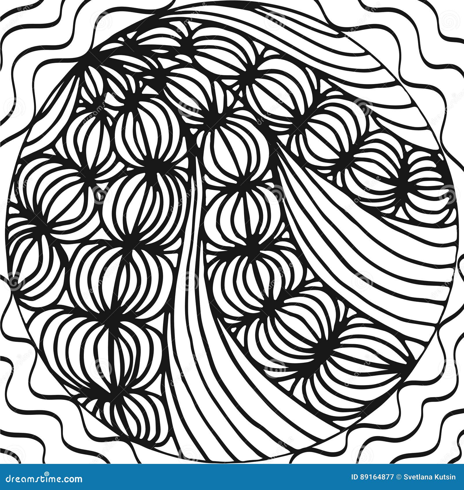 Sketchy Hand Drawn Doodles, Zen Tangle, Zen Art Patterns Stock ...