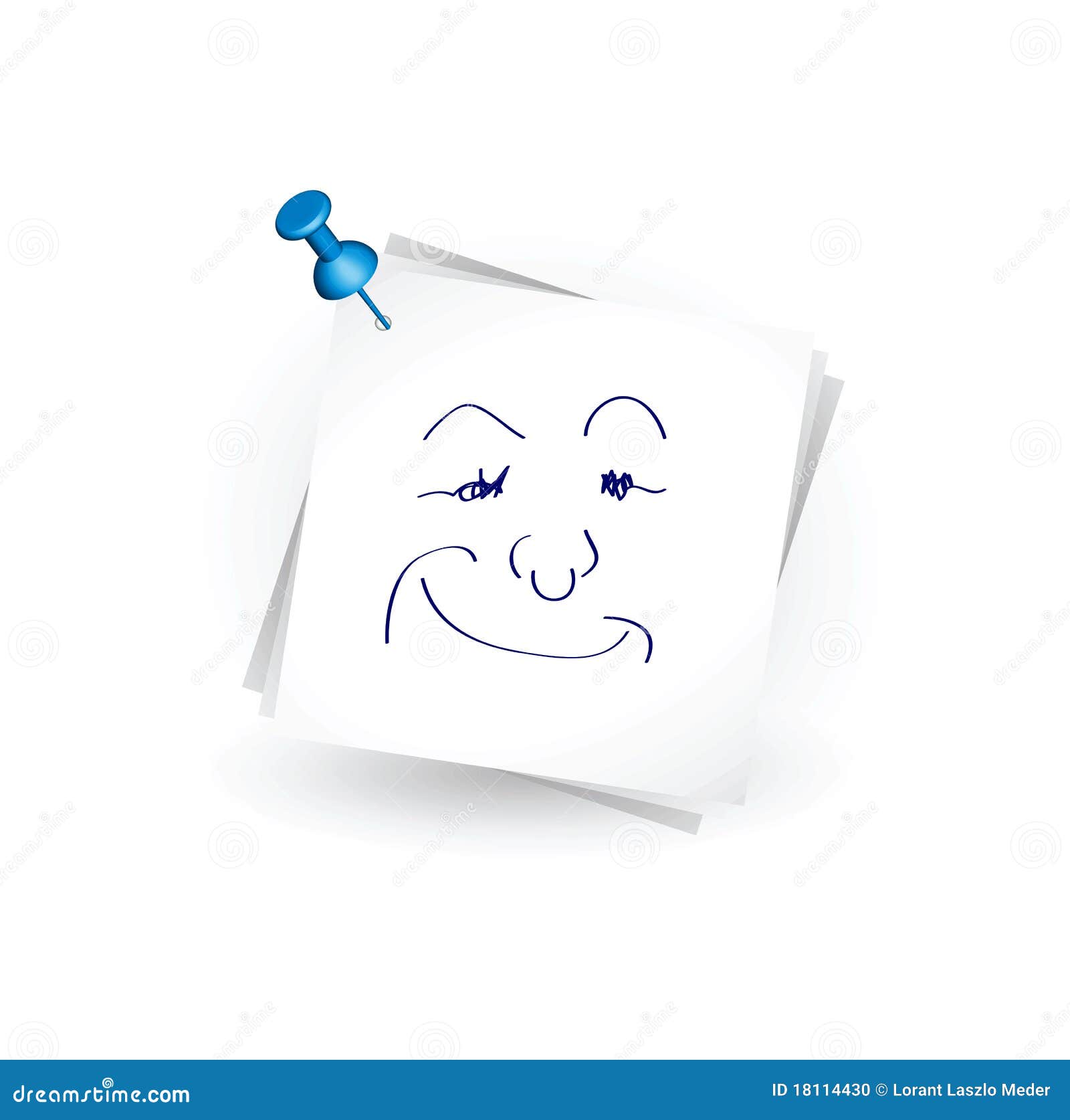Sketchy smile face stock vector. Illustration of child - 18114430