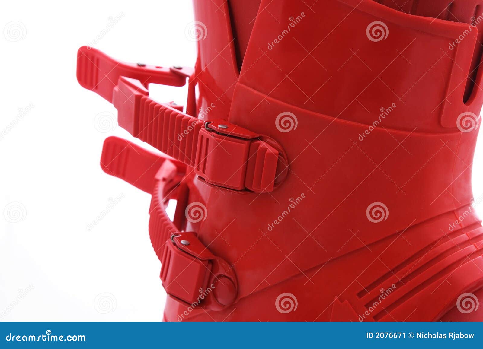 Ski Boot stock image. Image of clamps, clips, footwear - 2076671