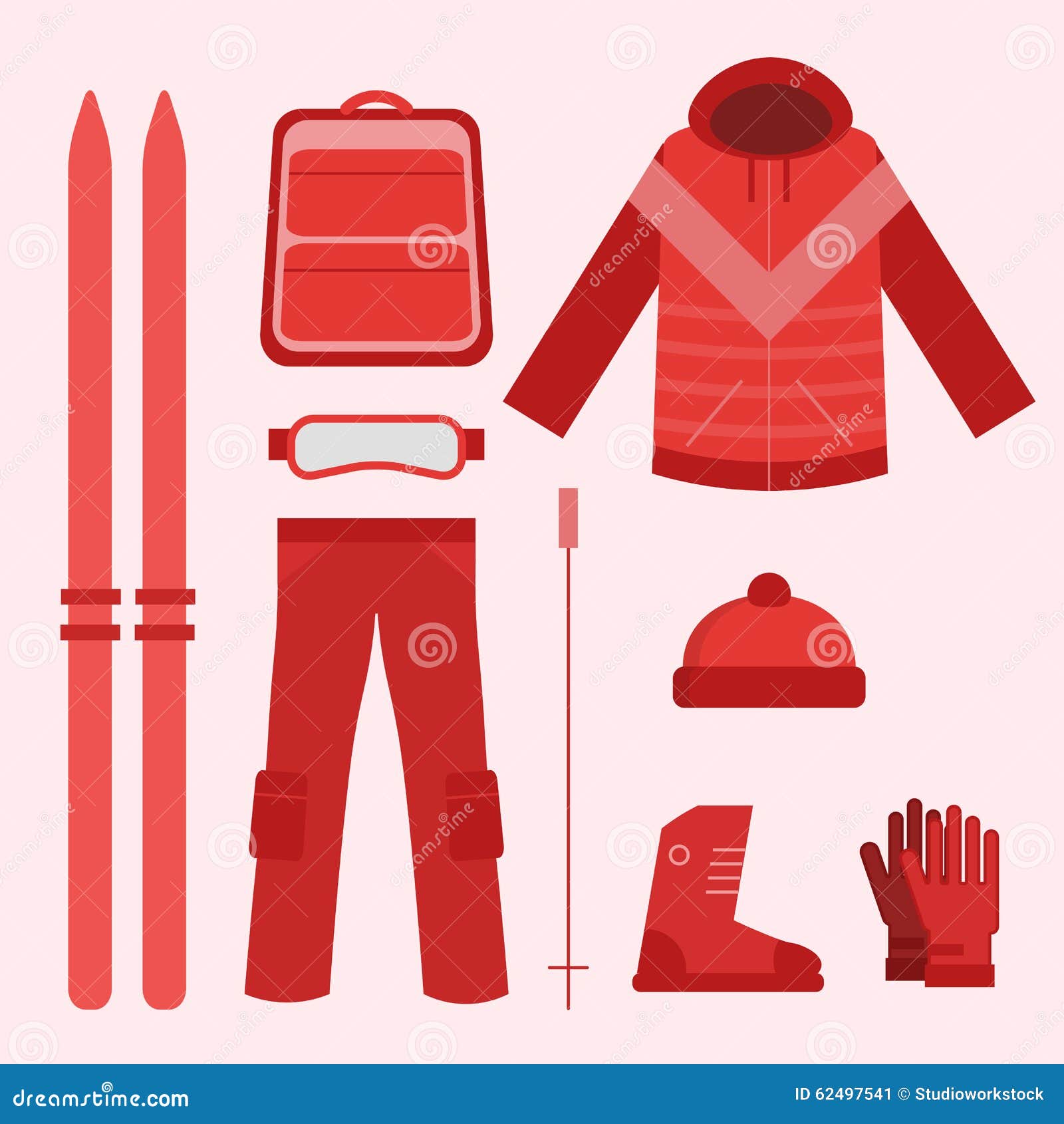 Ski infographics elements stock vector. Illustration of background ...