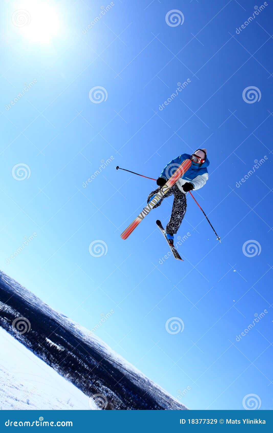 Ski jump stock image. Image of cold, extreme, downhill - 18377329