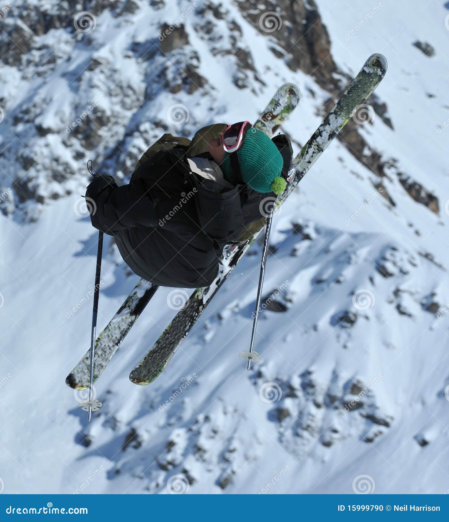 Ski jumper editorial image. Image of skiers, seasonal - 15999790