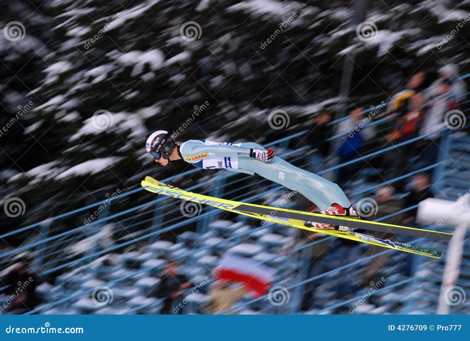 Ski Jumper editorial stock image. Image of mountains, winter - 4276709