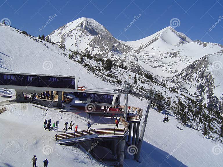 Ski lift stock photo. Image of skiing, snow, fast, snowboard - 2096902