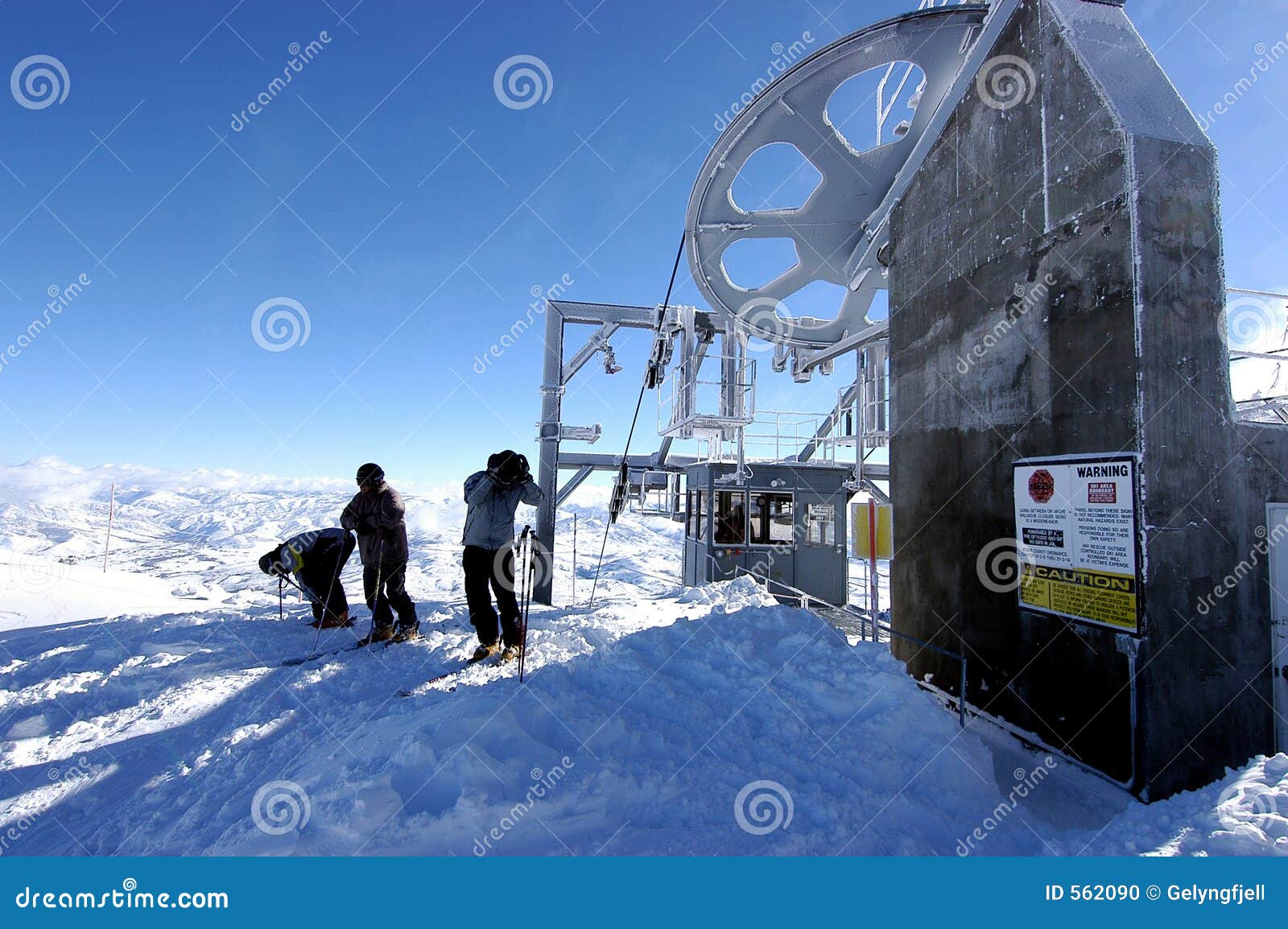 Ski lift stock photo. Image of chairlift, blue, tramway - 562090