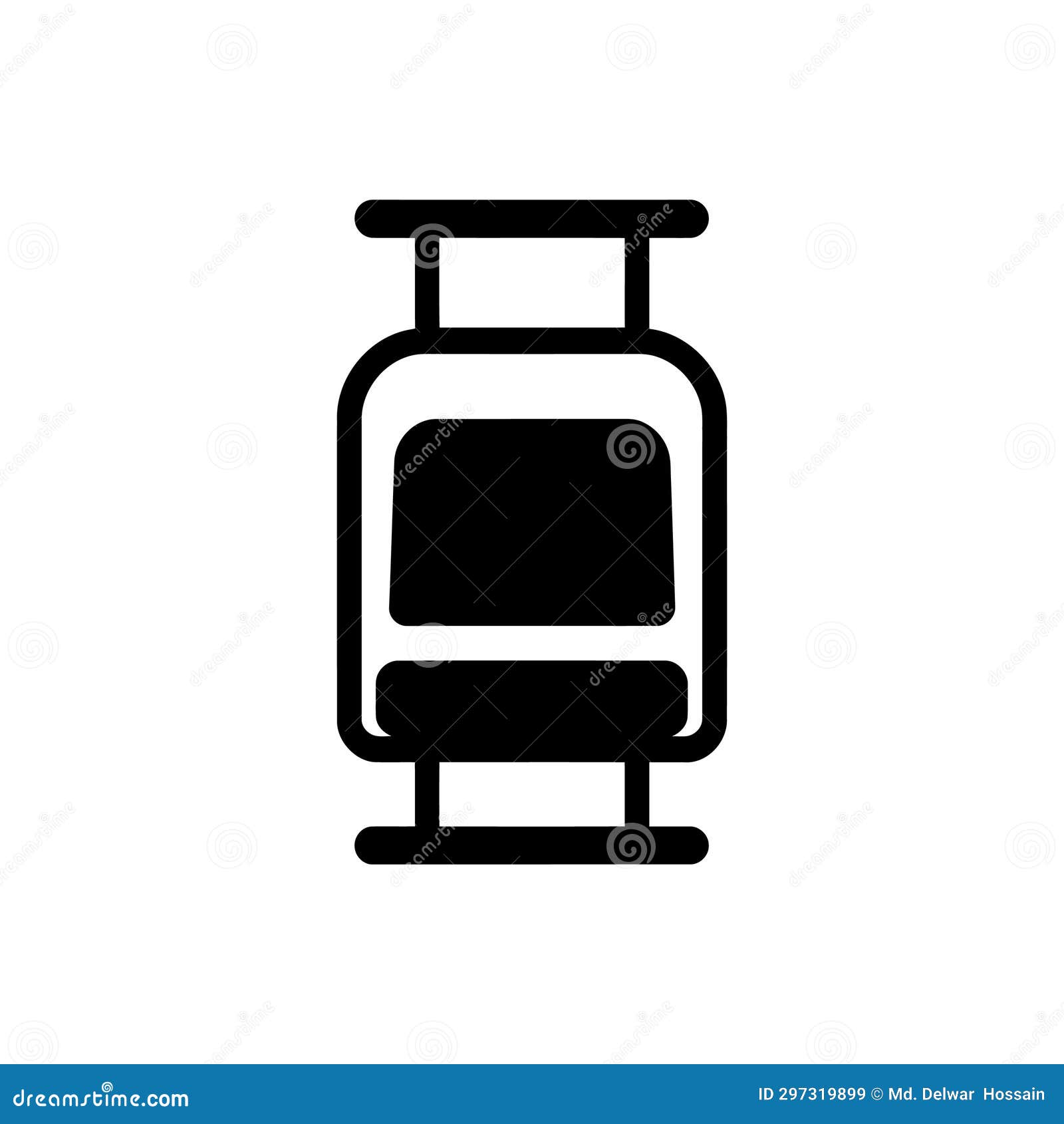 Ski Lift Icon - Simple Vector Illustration. Stock Vector - Illustration ...