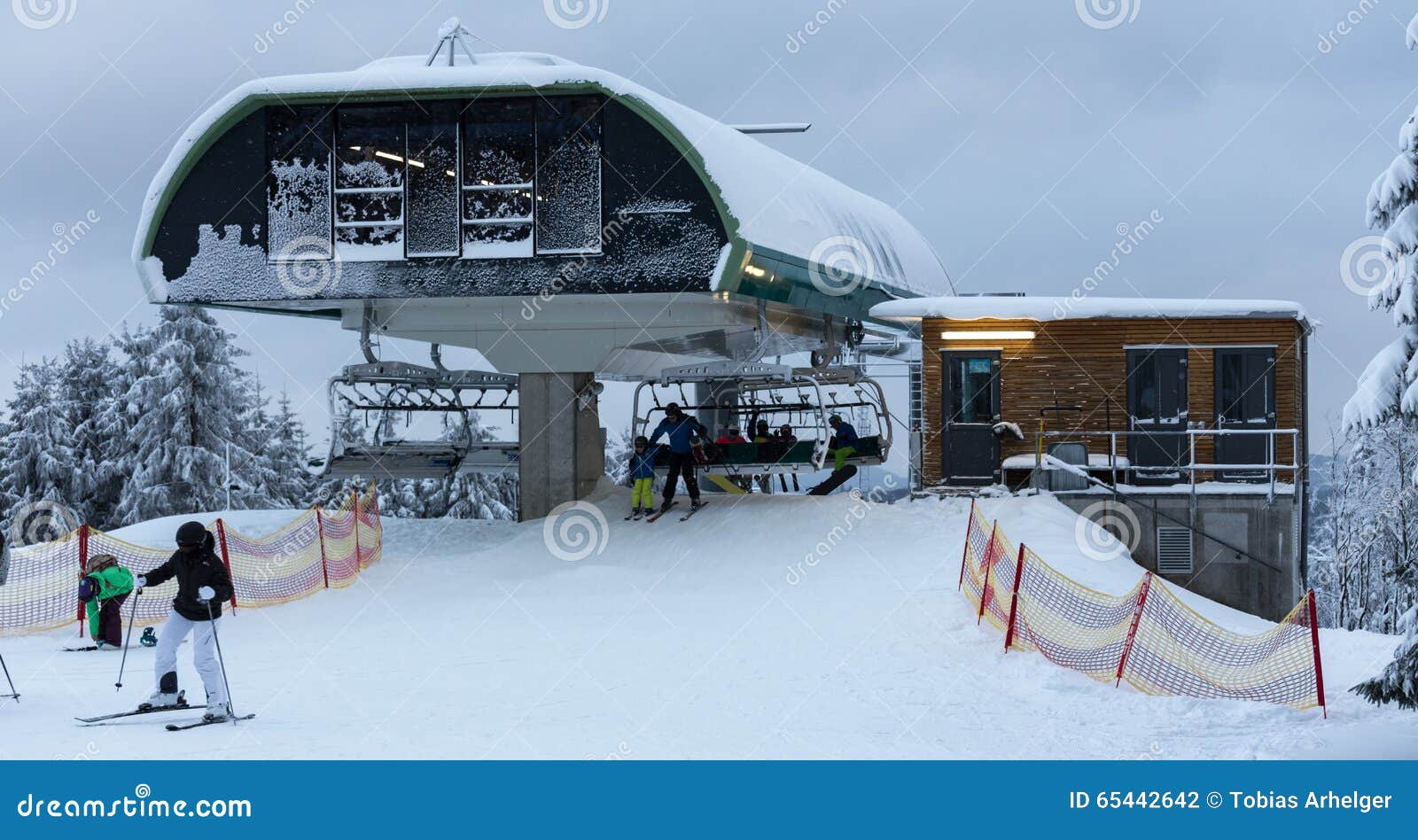 Ski Lift Winterberg Germany Editorial Photography - Image of downhill ...