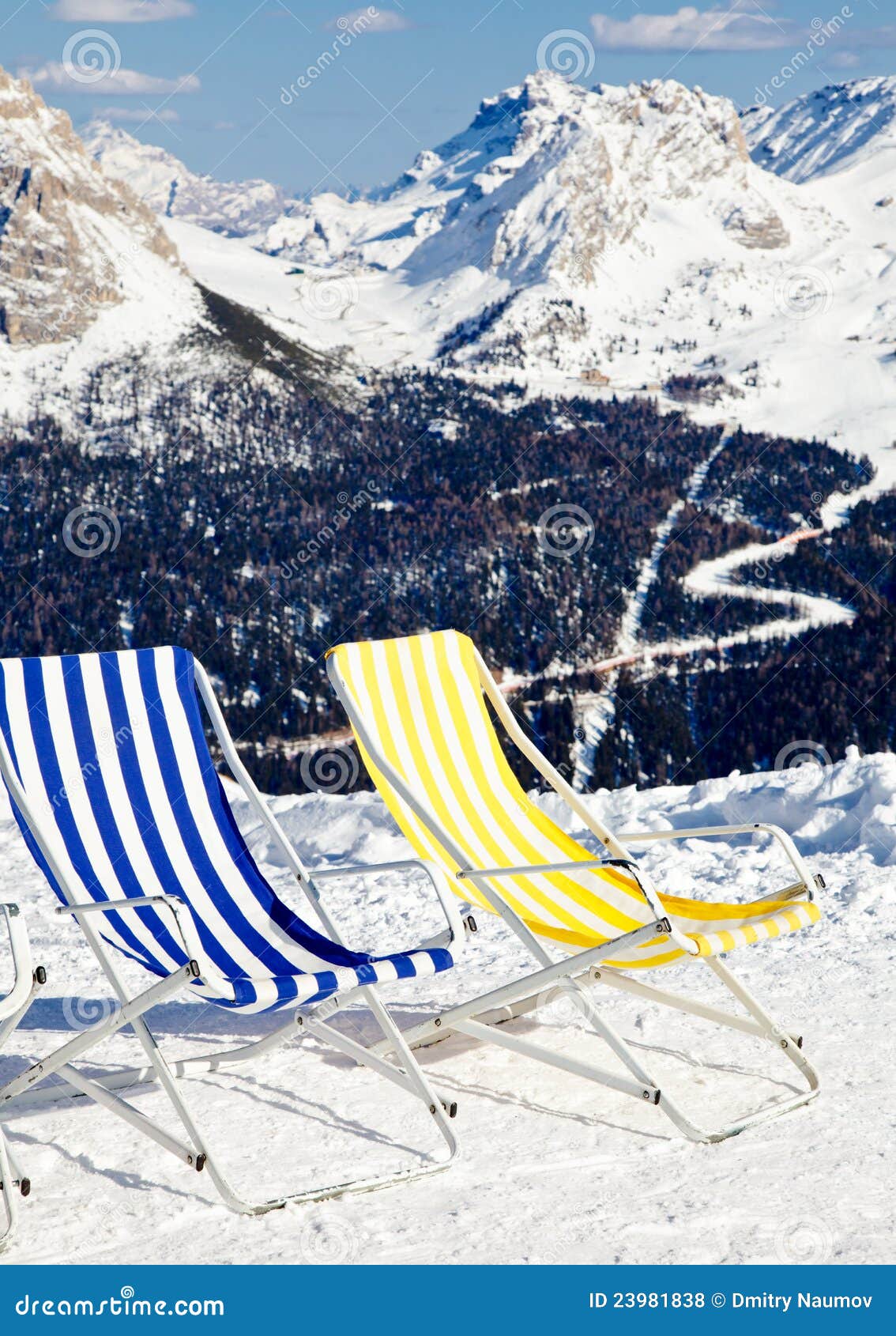 Ski lounge stock photo. Image of dolomites, fassa, nature - 23981838