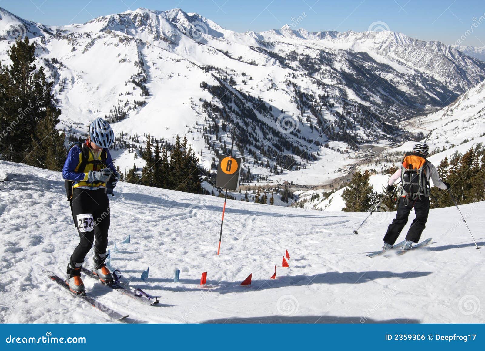 Ski Race Check Point Picture. Image: 2359306