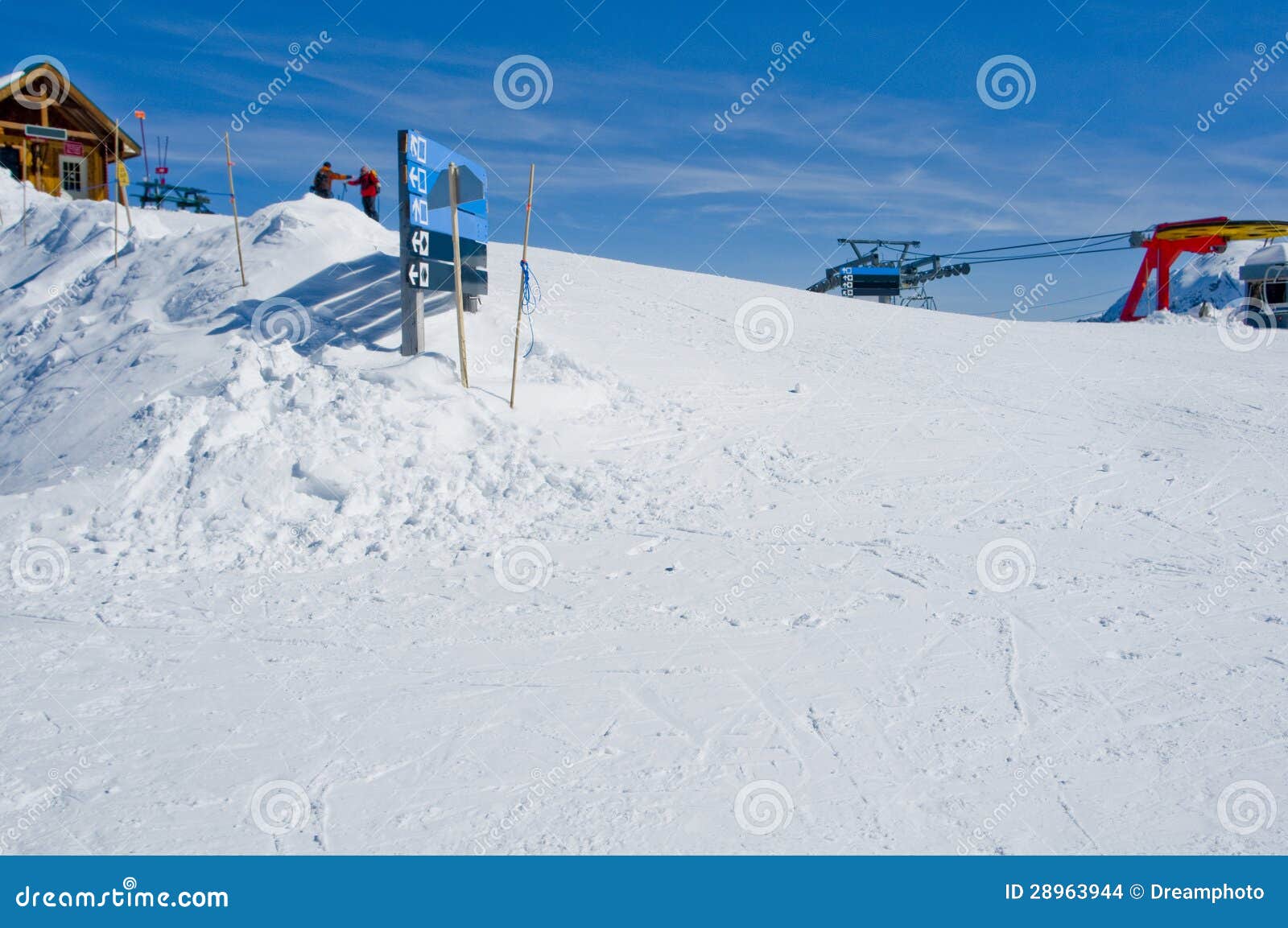 Ski resort fernie winter stock photo. Image of beautiful - 28963944