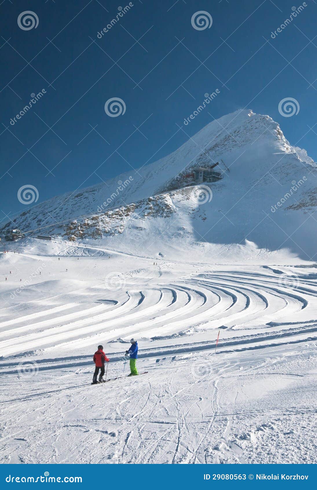 Ski Resort of Kaprun, Austria Editorial Stock Photo - Image of kaprun ...