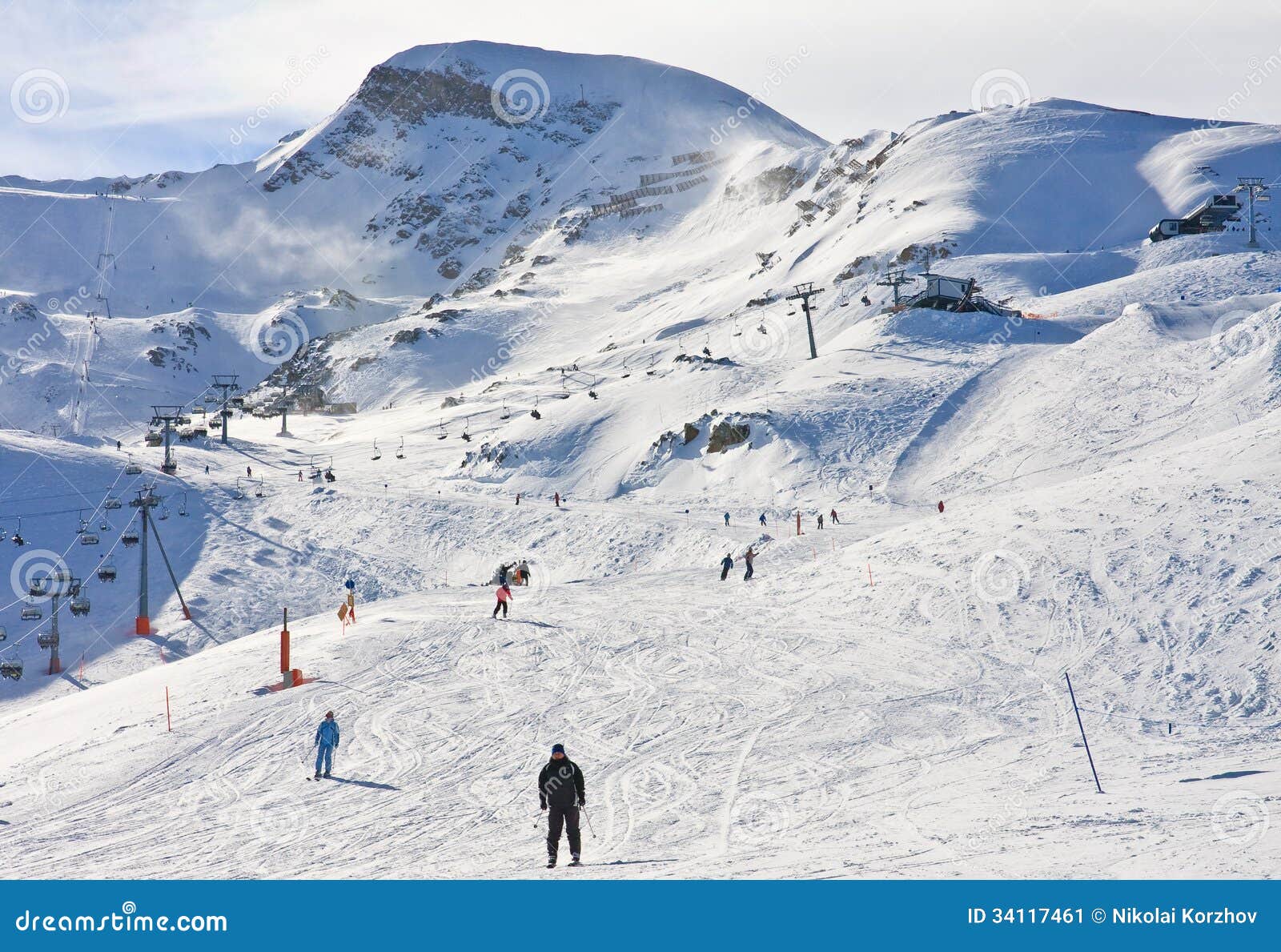 Ski Resort of Kaprun, Austria Editorial Photo - Image of kitzsteinhorn ...